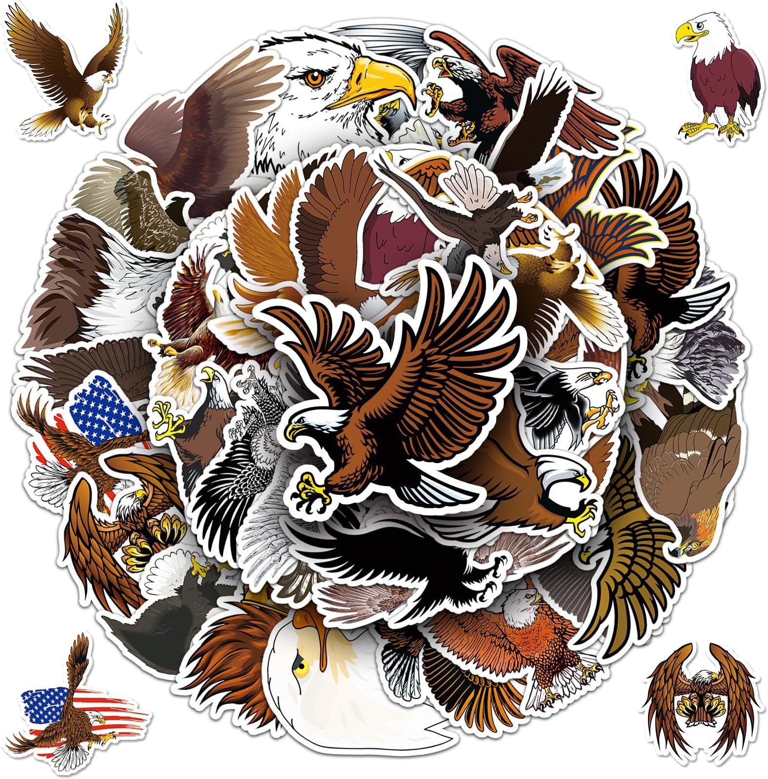 Amazon.com: Soaring Hawk Pair Decal 5" Each : Sports & Outdoors