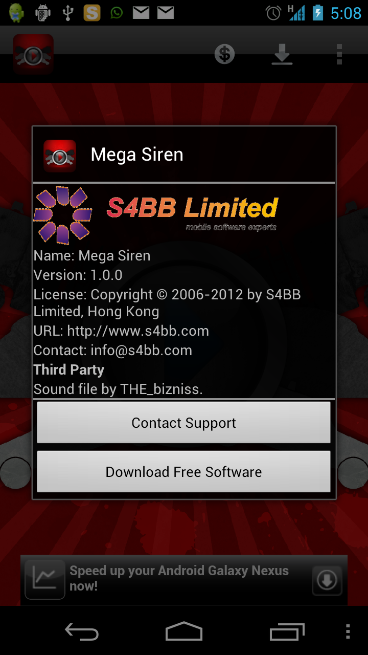 Mega Siren - App on Amazon Appstore