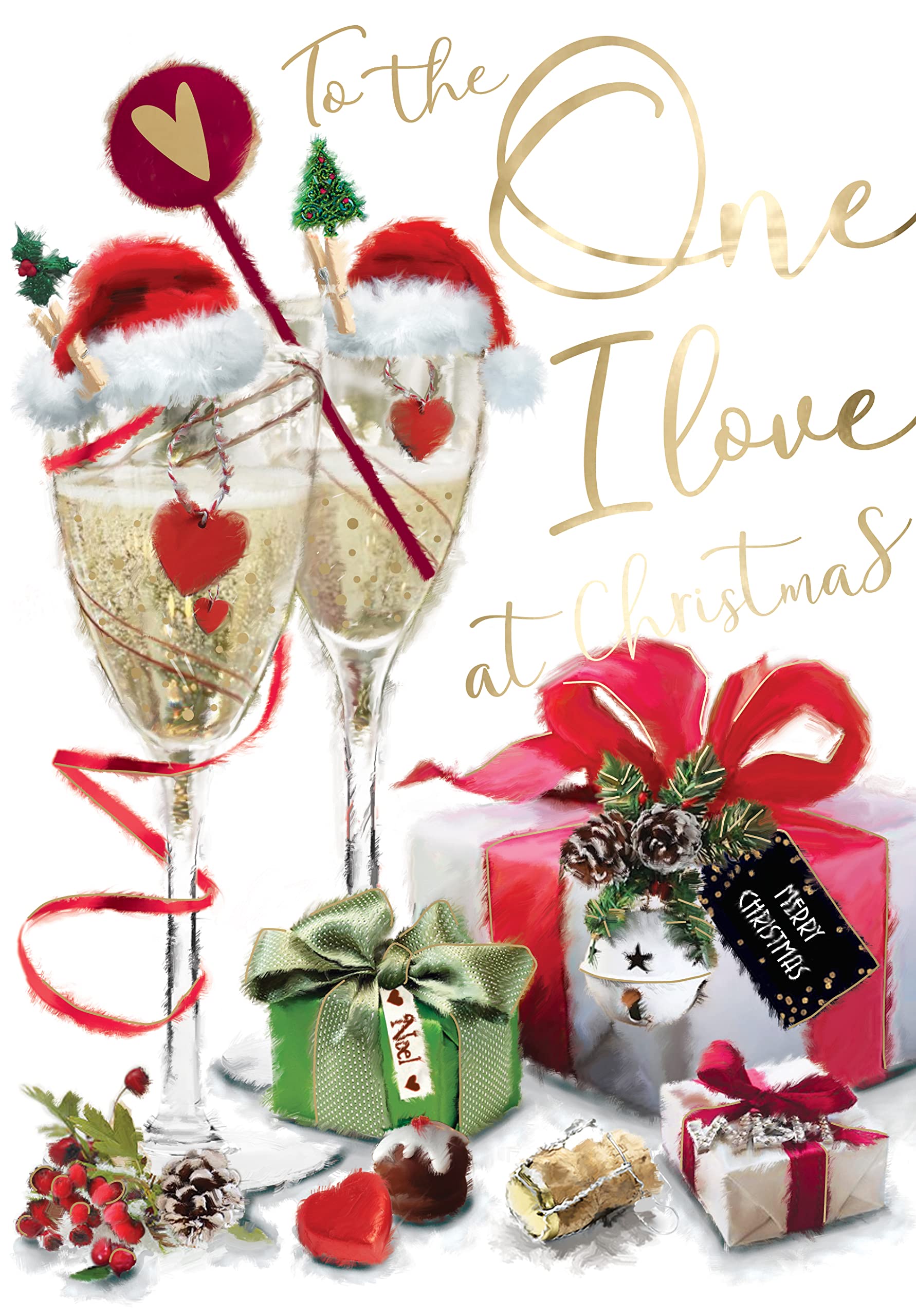 To The One I Love Singing Musical Christmas Card Xmas Sound Of ...