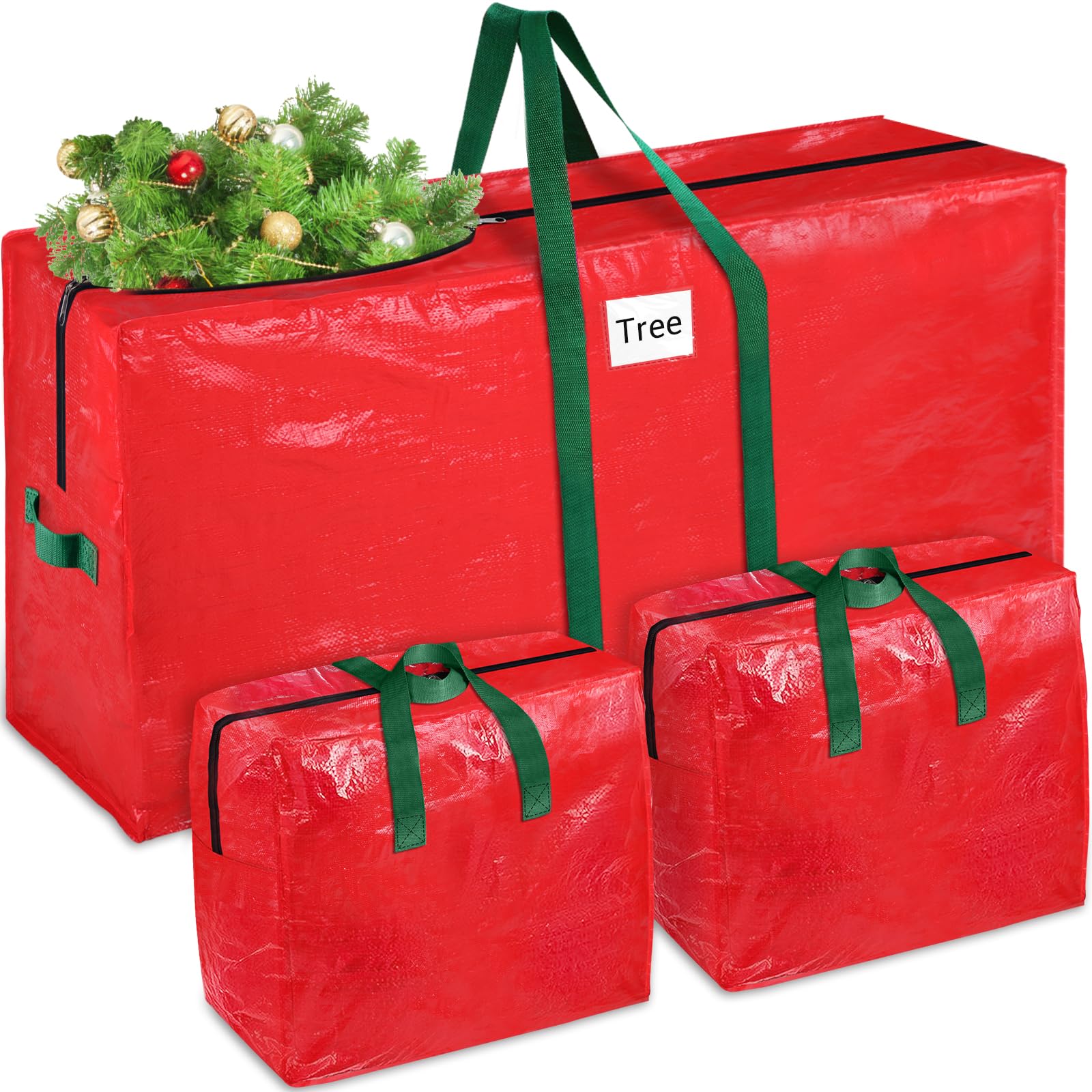 Amazon.com: BlessedSeason Christmas Tree Bag, Christmas Tree Bags ...
