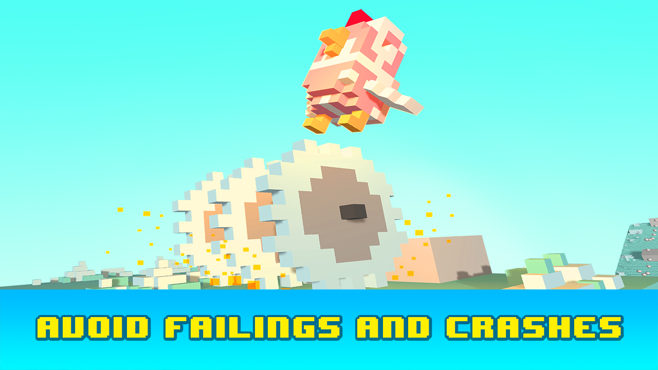 Extreme Craze Chicken Flipping Game Legend: Pixel Backflip:Amazon.de ...
