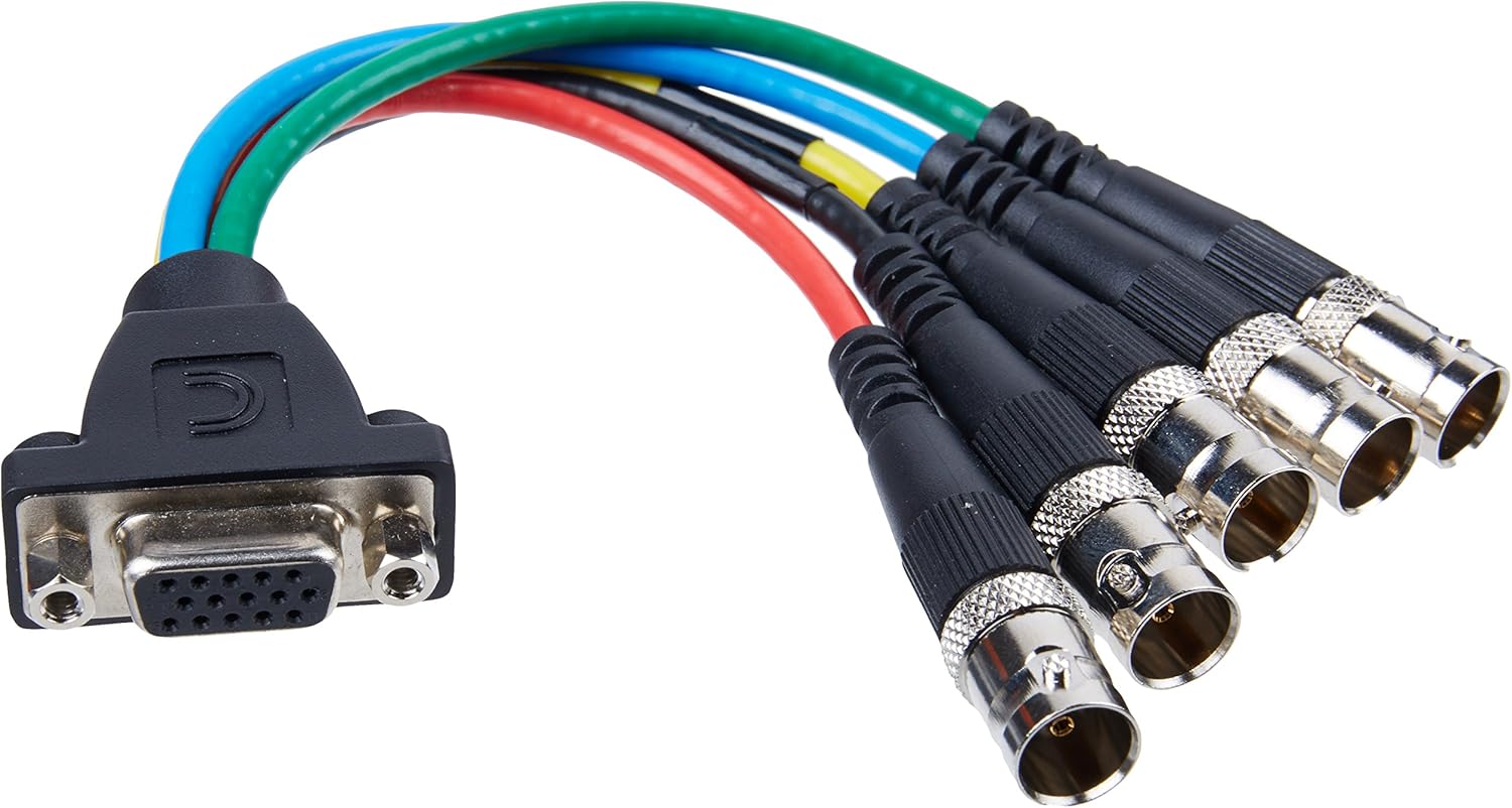 Amazon.com: Comprehensive VGA15JLP-5BJ-6INHR Pro VGA Adapter 6" 15 Pin ...
