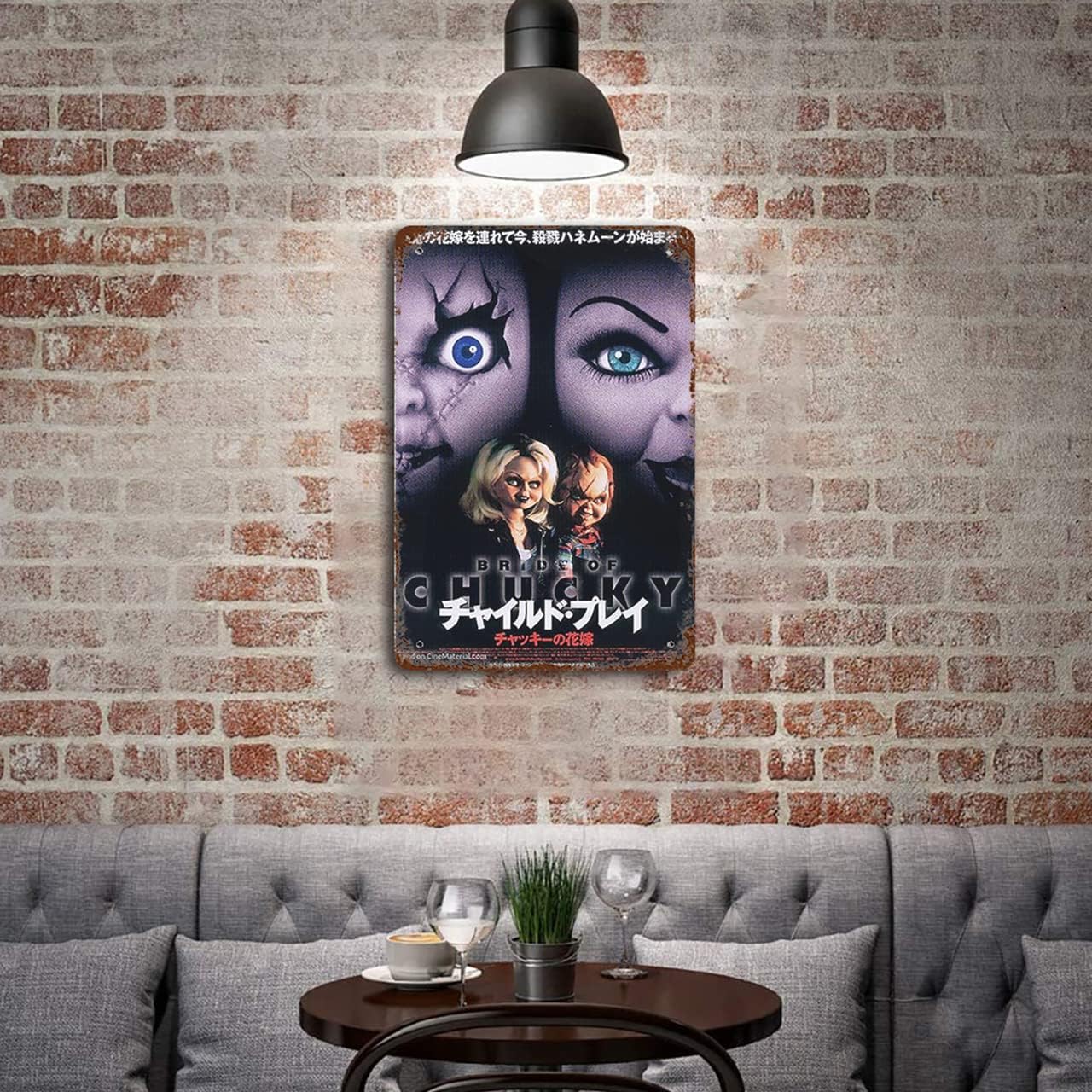 Metal Signs 8×12 Inch, Chucky Decorative Tin Sign Indoor Ourdoor Room ...