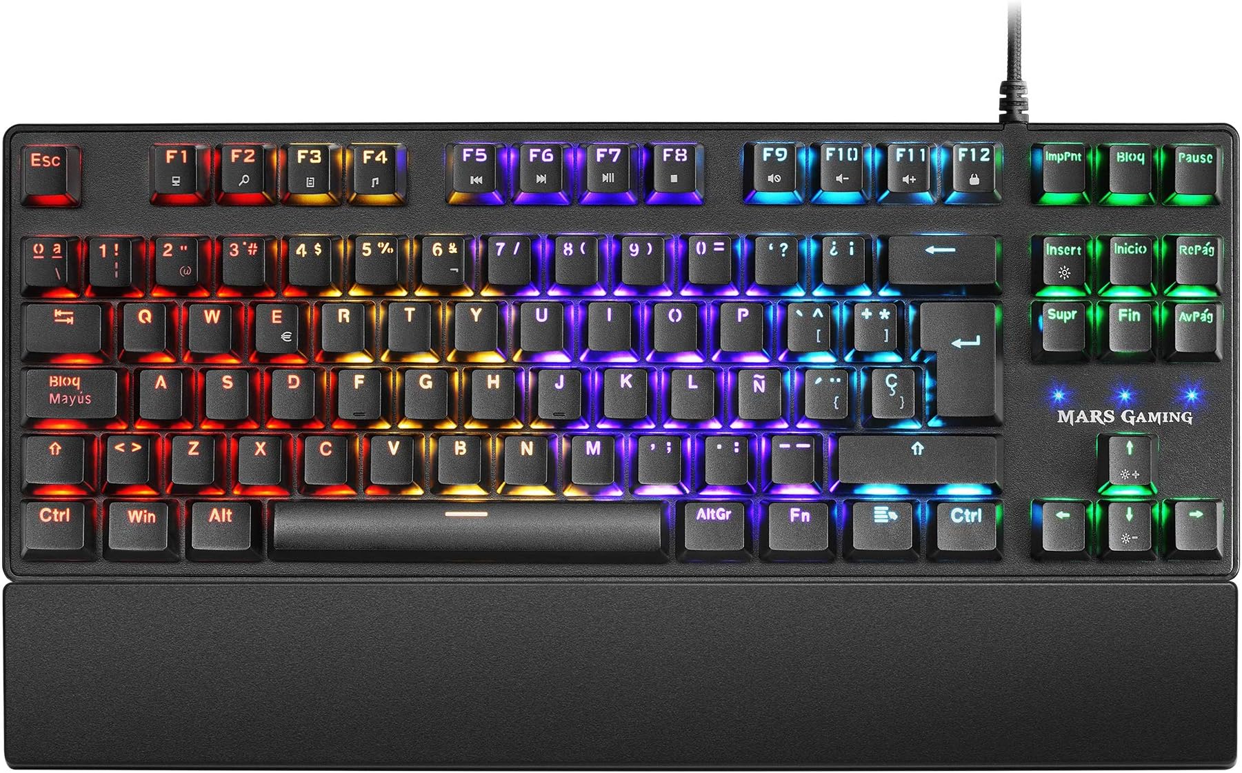 Trust Gaming Tastiera Meccanica GXT 1863 Thaz, Layout Italiano QWERTY ...