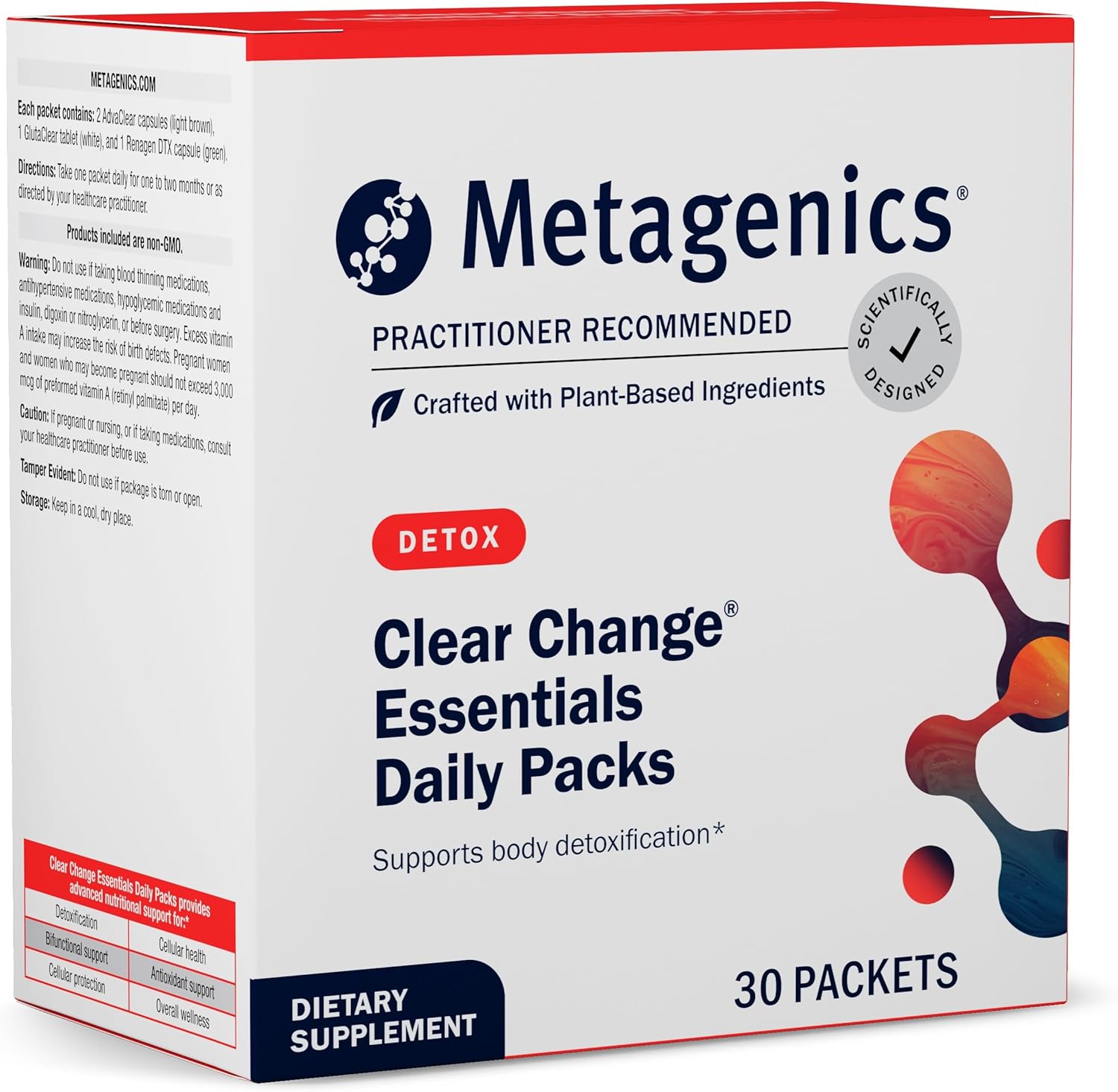 Amazon.com: Metagenics Clear Change Daily Essentials (30 Packets ...