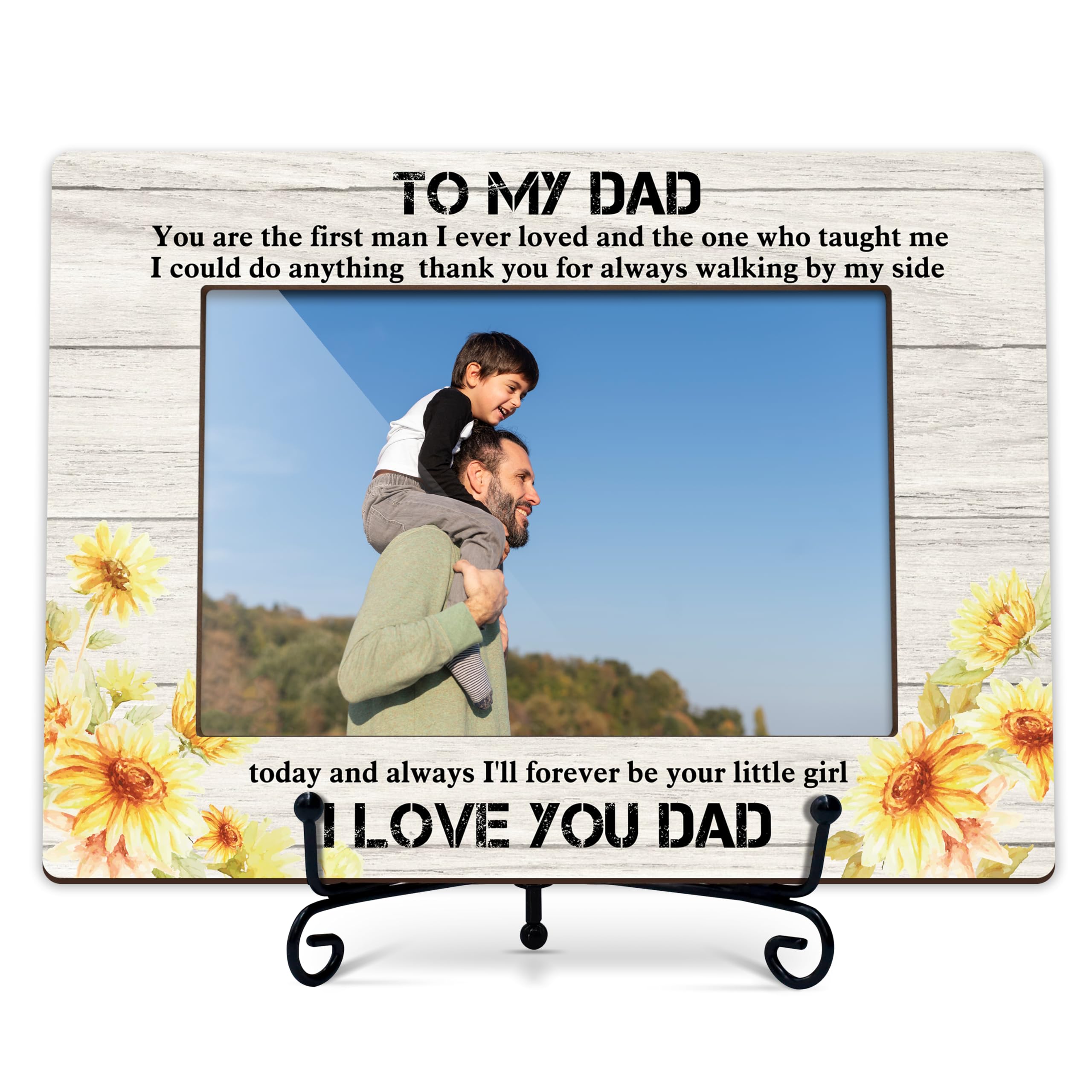 Snapklik.com : Dad And Me Picture Frame, Happy Fathers Day Decorations ...