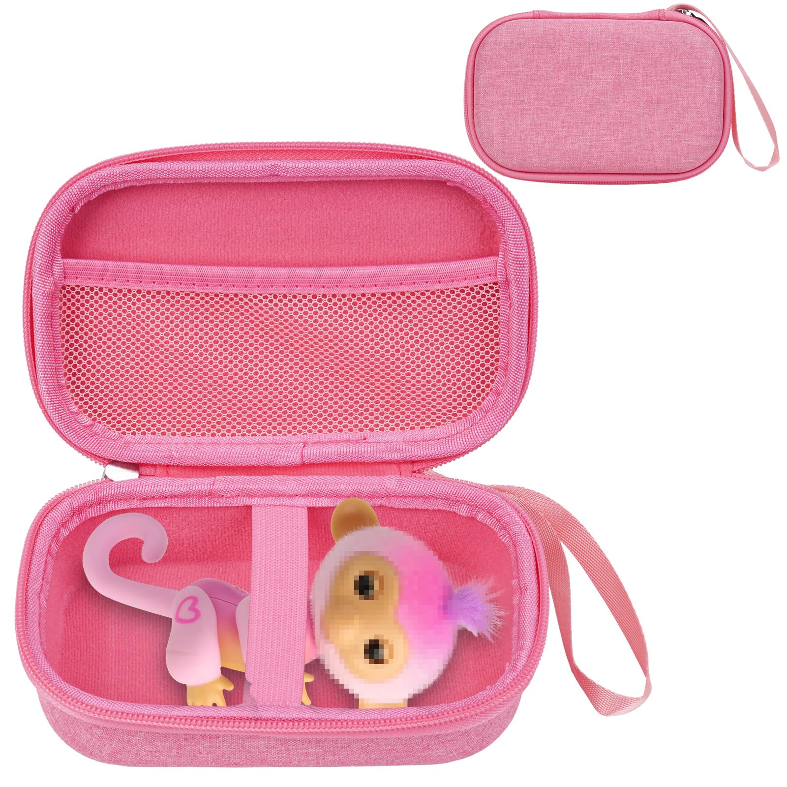 Amazon.com: MGZNMTY Carrying Case Compatible with Fingerlings Monkey ...