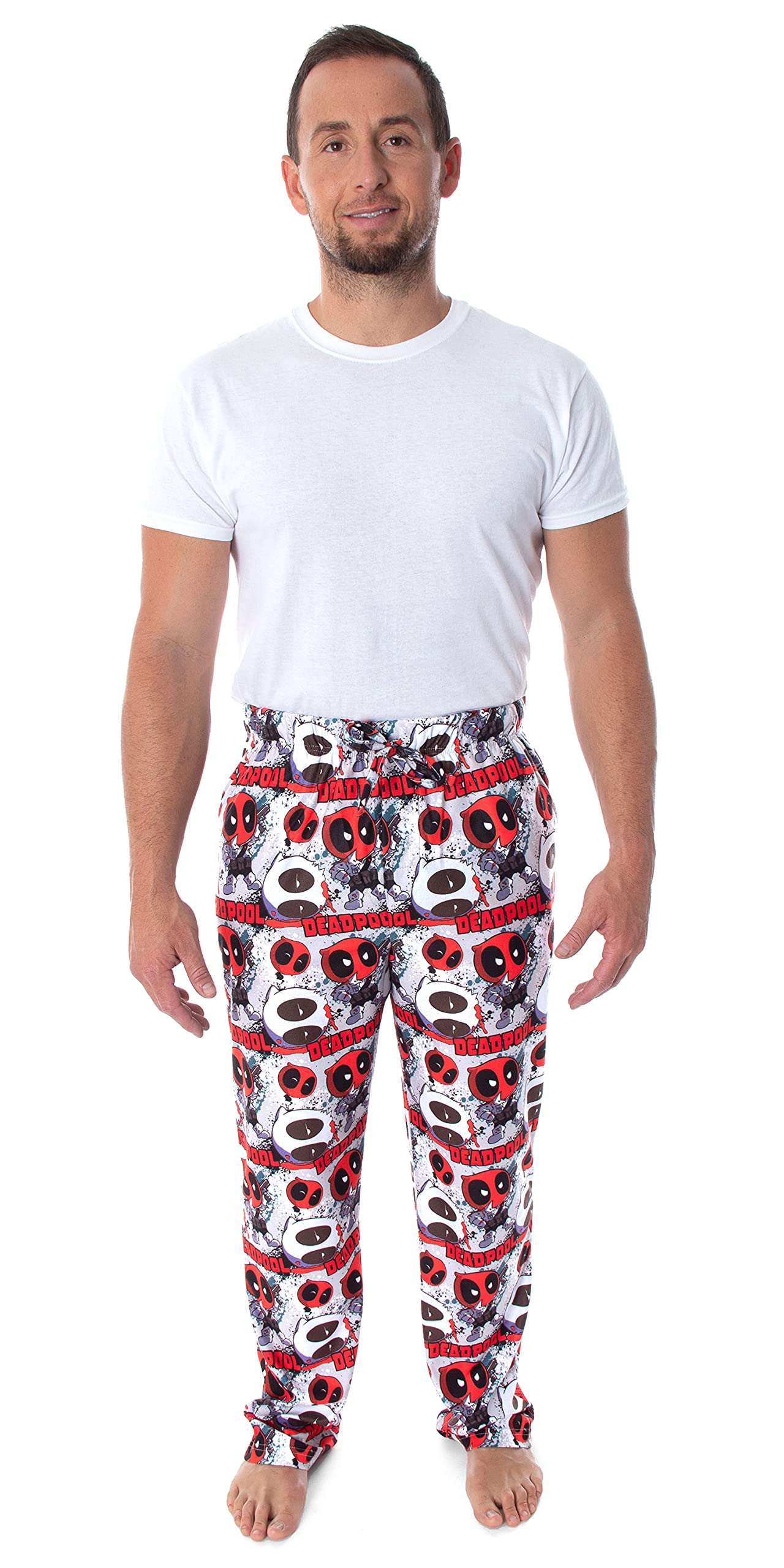 Snapklik.com : Marvel Mens Deadpool Heads Will Roll Chibi Character ...