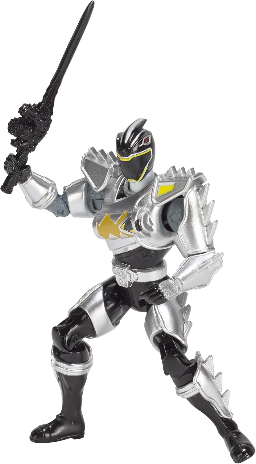 Power Rangers Dino Super Charge - Dino Super Drive Black Ranger Action ...