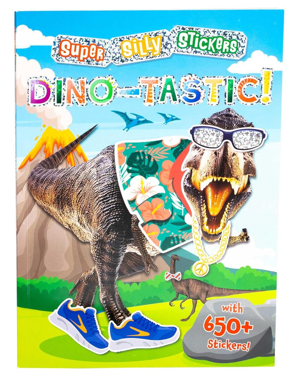 Super Silly Stickers: Dino-tastic!: Editors of Silver Dolphin Books ...