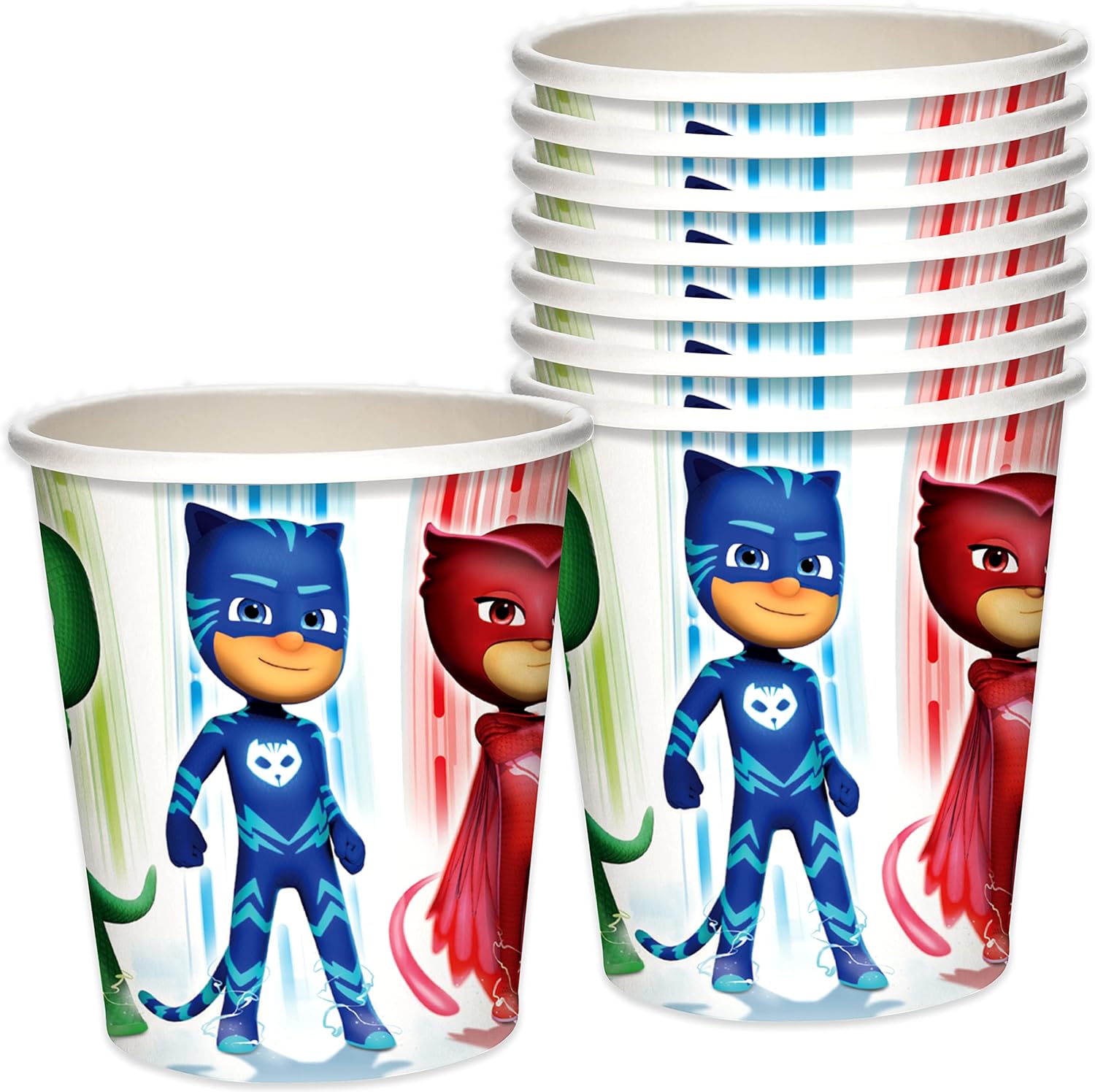 Amazon.com: Treasures Gifted Officially Licensed PJ Masks Cups 16ct ...
