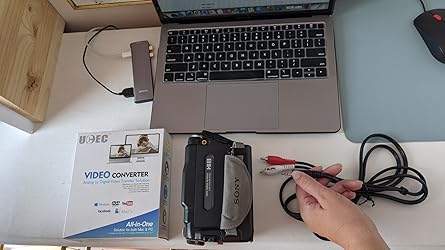 UCEC USB 2.0 Video Capture Card Device, VHS VCR TV to DVD Converter or ...