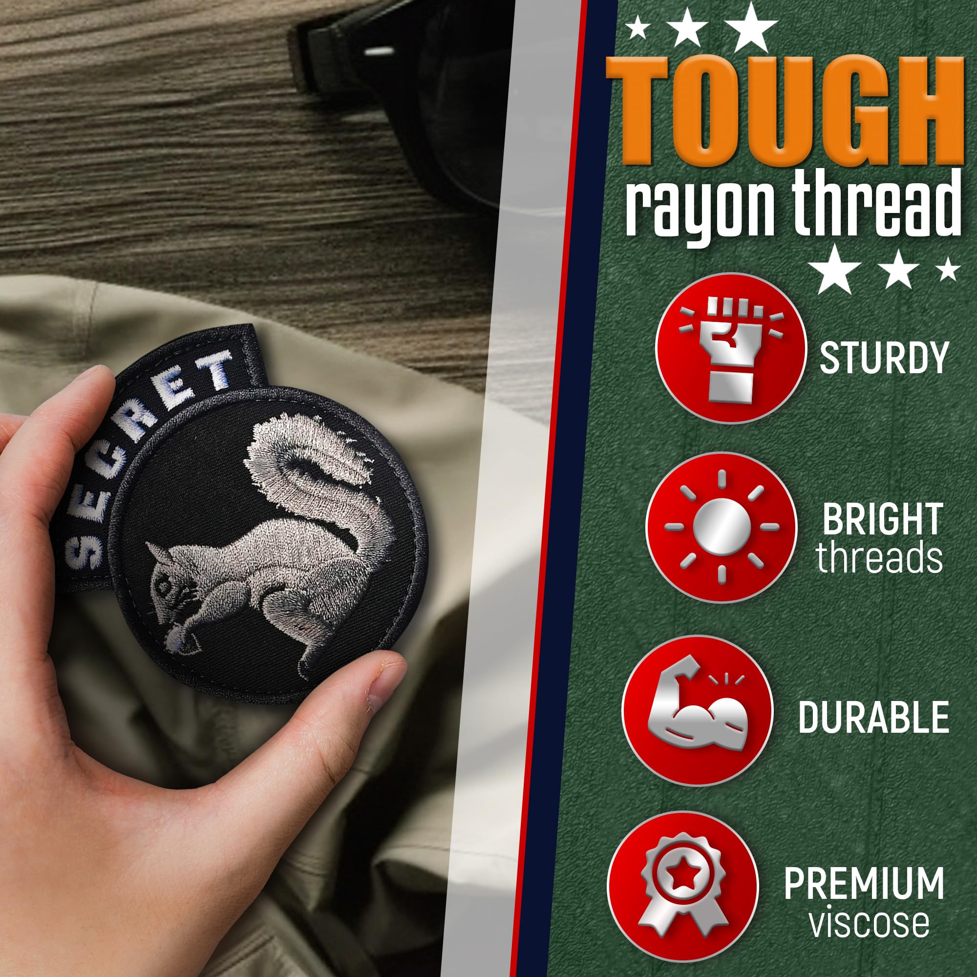 Snapklik.com : Secret Squirrel Patch For Tactical Gear - Tactical ...