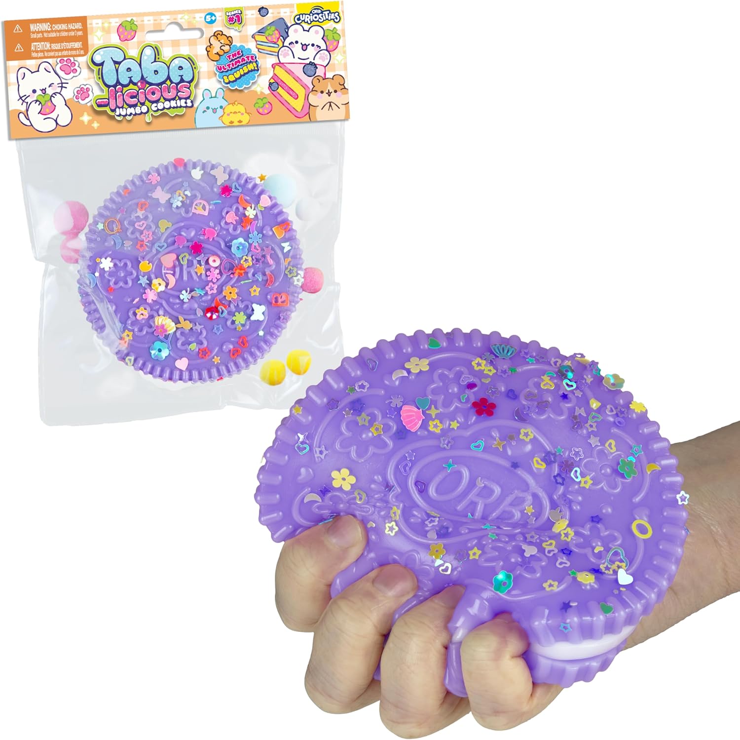 Amazon.com: ORB Curiosities Tabalicious Jumbo Purple TABA Squishy ...