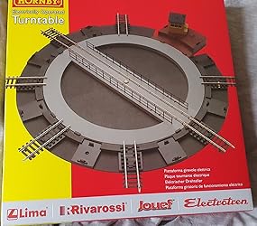 Hornby R070 OO Gauge Motorised Turntable, Model Train Accessories for ...
