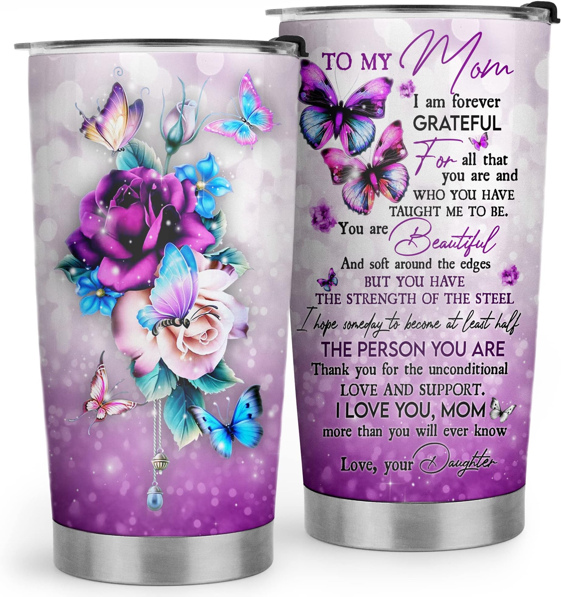 Amazon.com | fat mummy Gifts For Mom 20 Oz Tumbler With Lid, Mom Gifts ...