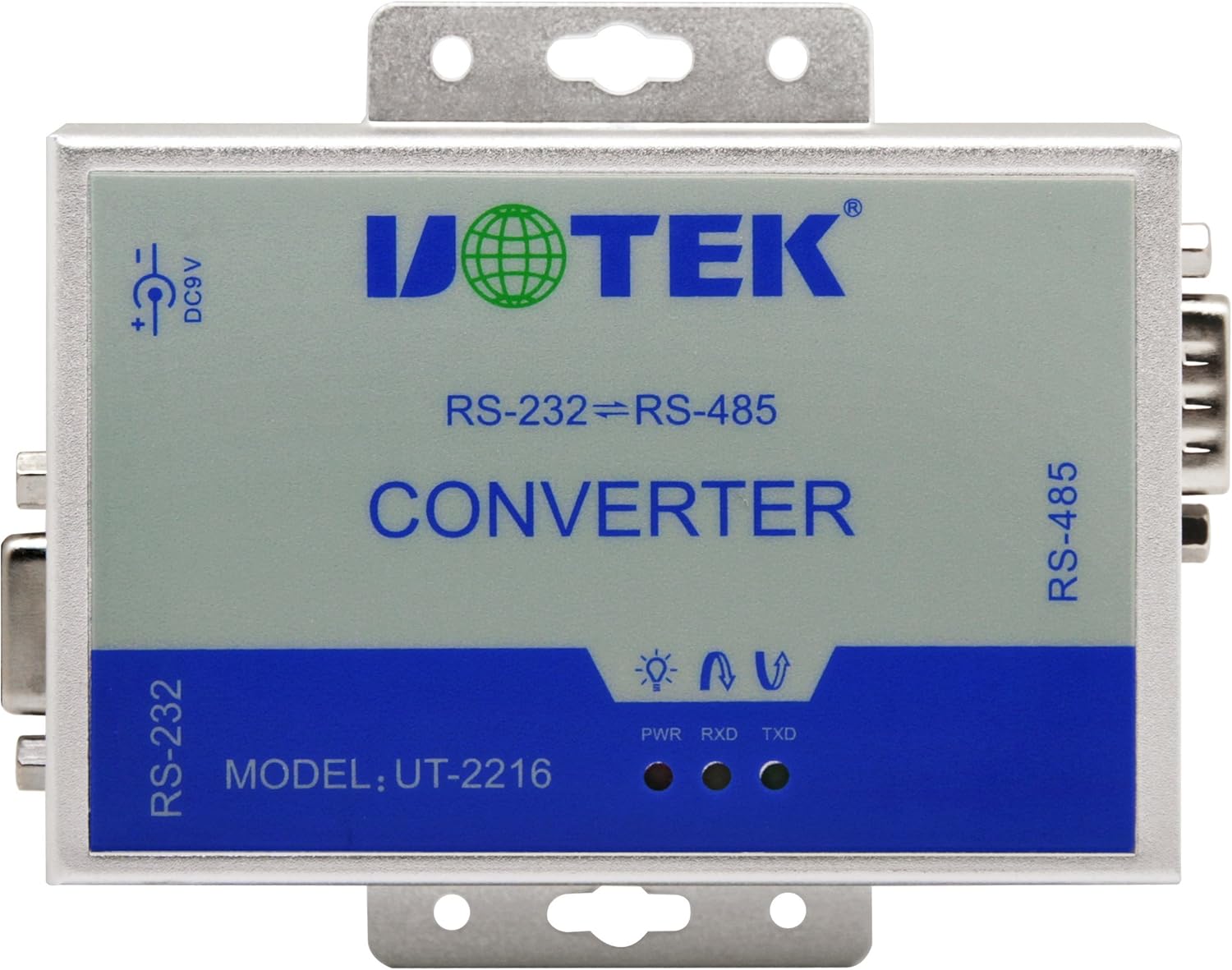 UTEK RS232 to RS485 Converter Adapter UT-2216 Supports 600W Anti-Surge ...