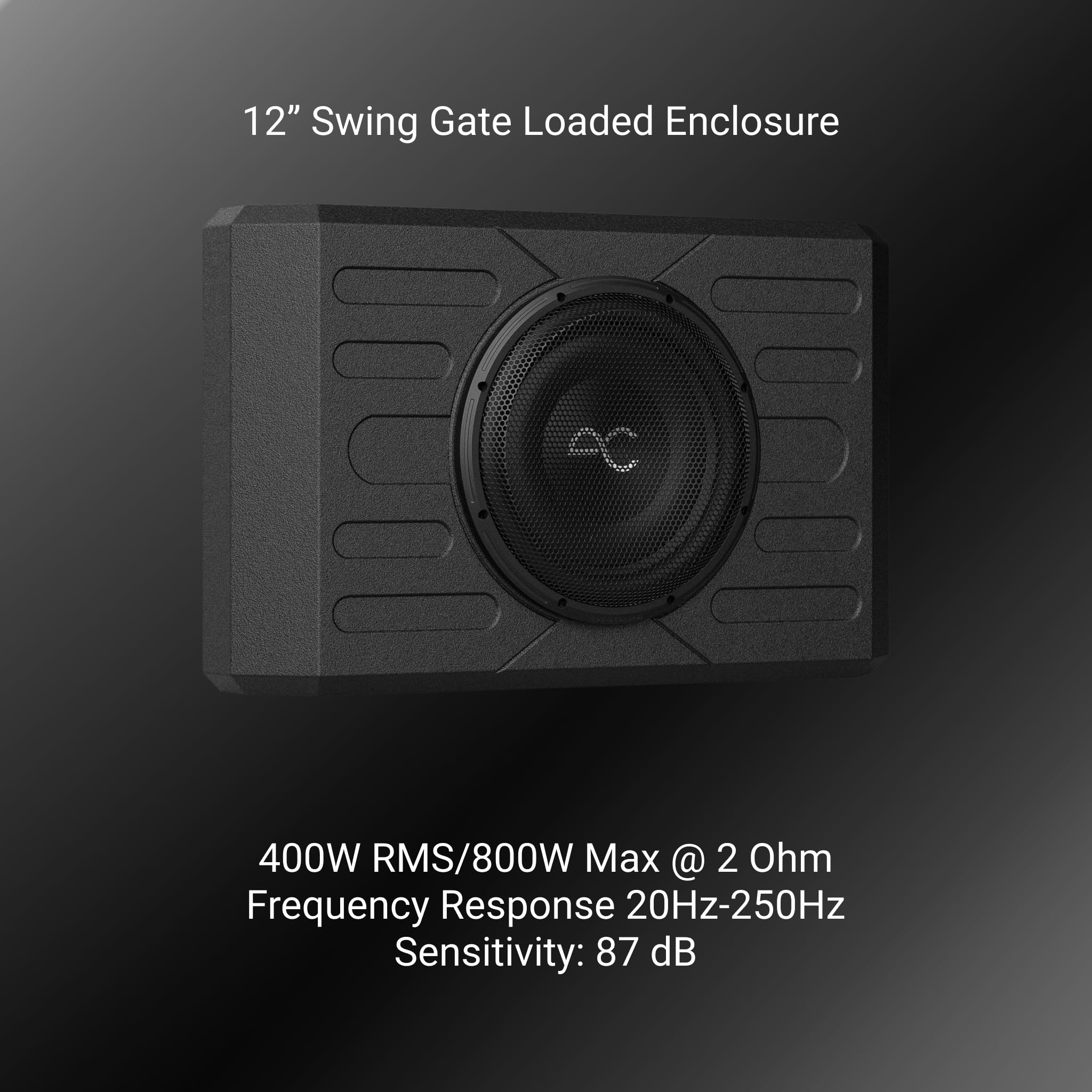 Snapklik.com : STINGER Single 12" 800W Subwoofer Enclosure Designed For ...