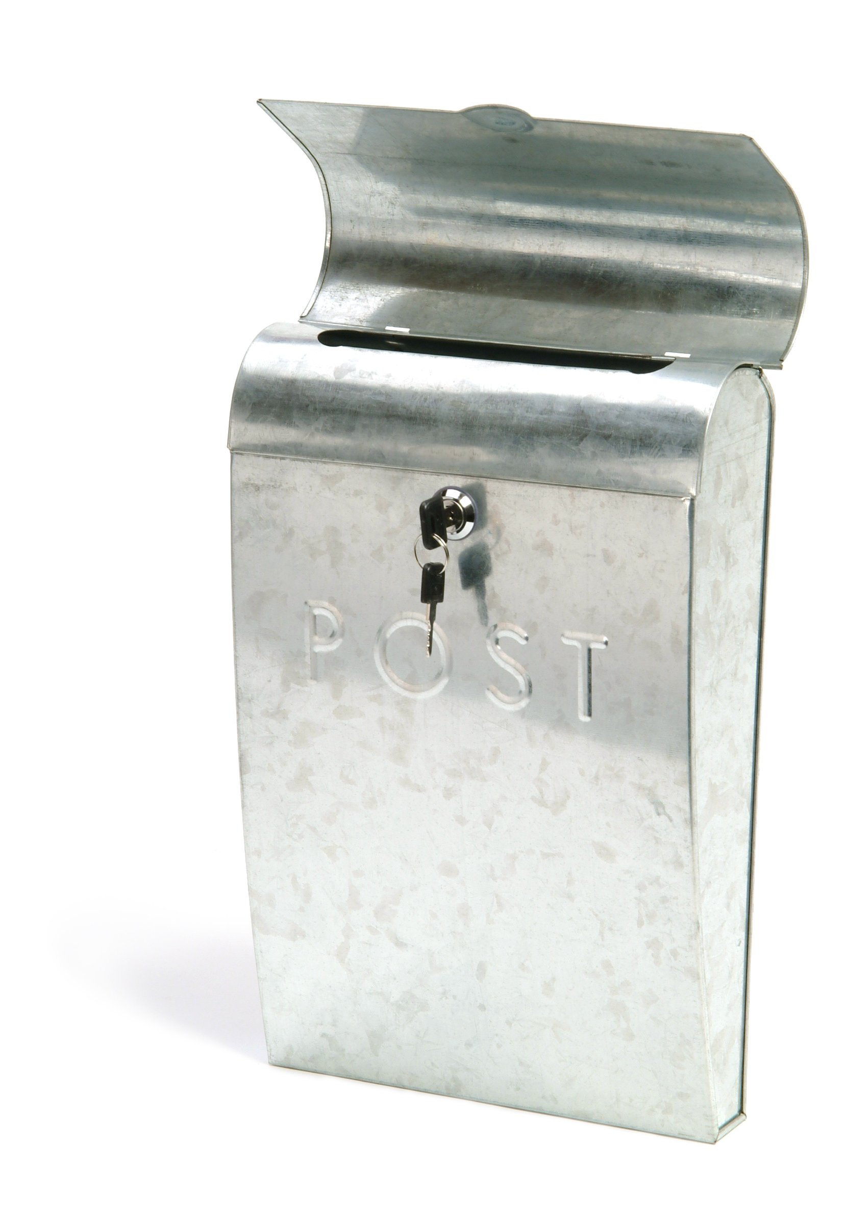 Original Post Box by Garden Trading | Crafted in Galvanised Steel | H37 ...