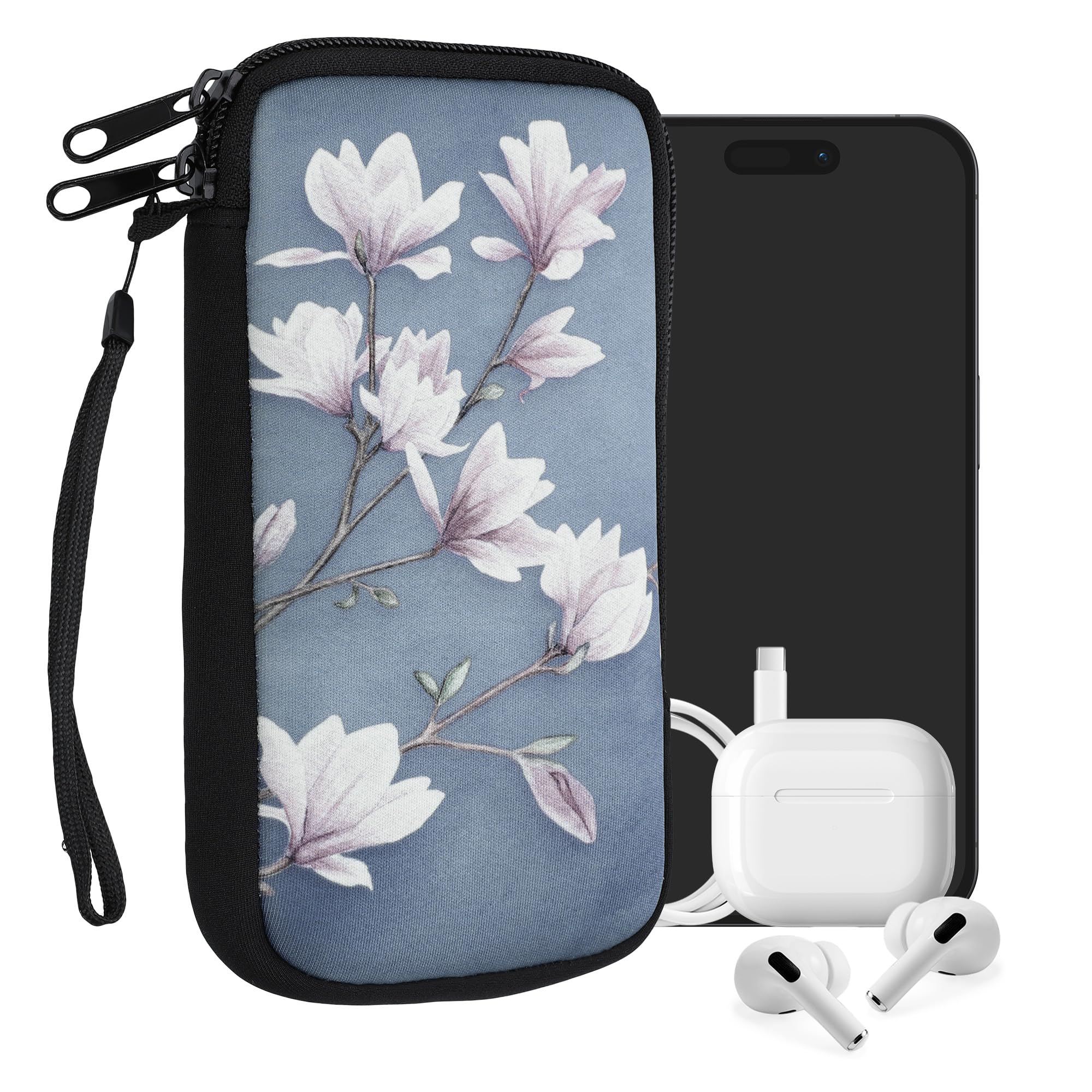 Amazon.com: kwmobile Neoprene Sleeve for Smartphone Size XL - 6.7/6.8 ...