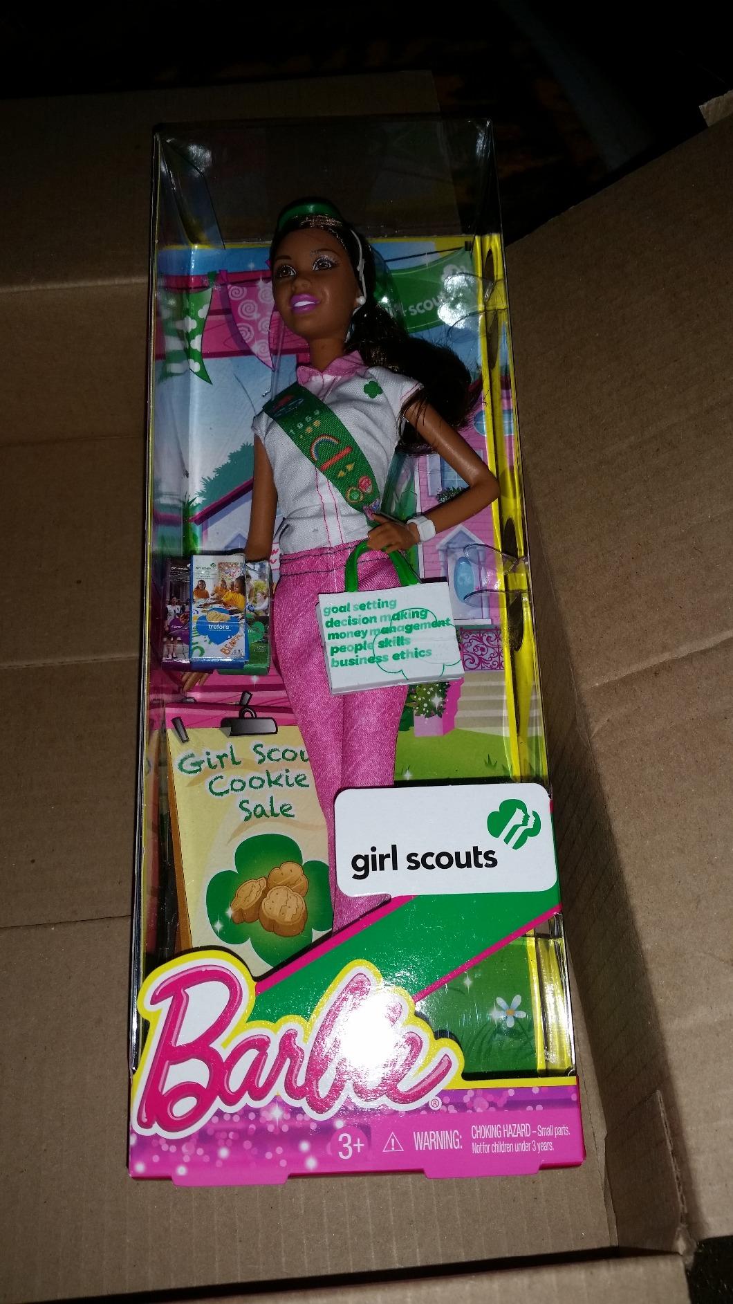 Amazon.com: Barbie Loves Girl Scouts African-American Doll : Toys & Games