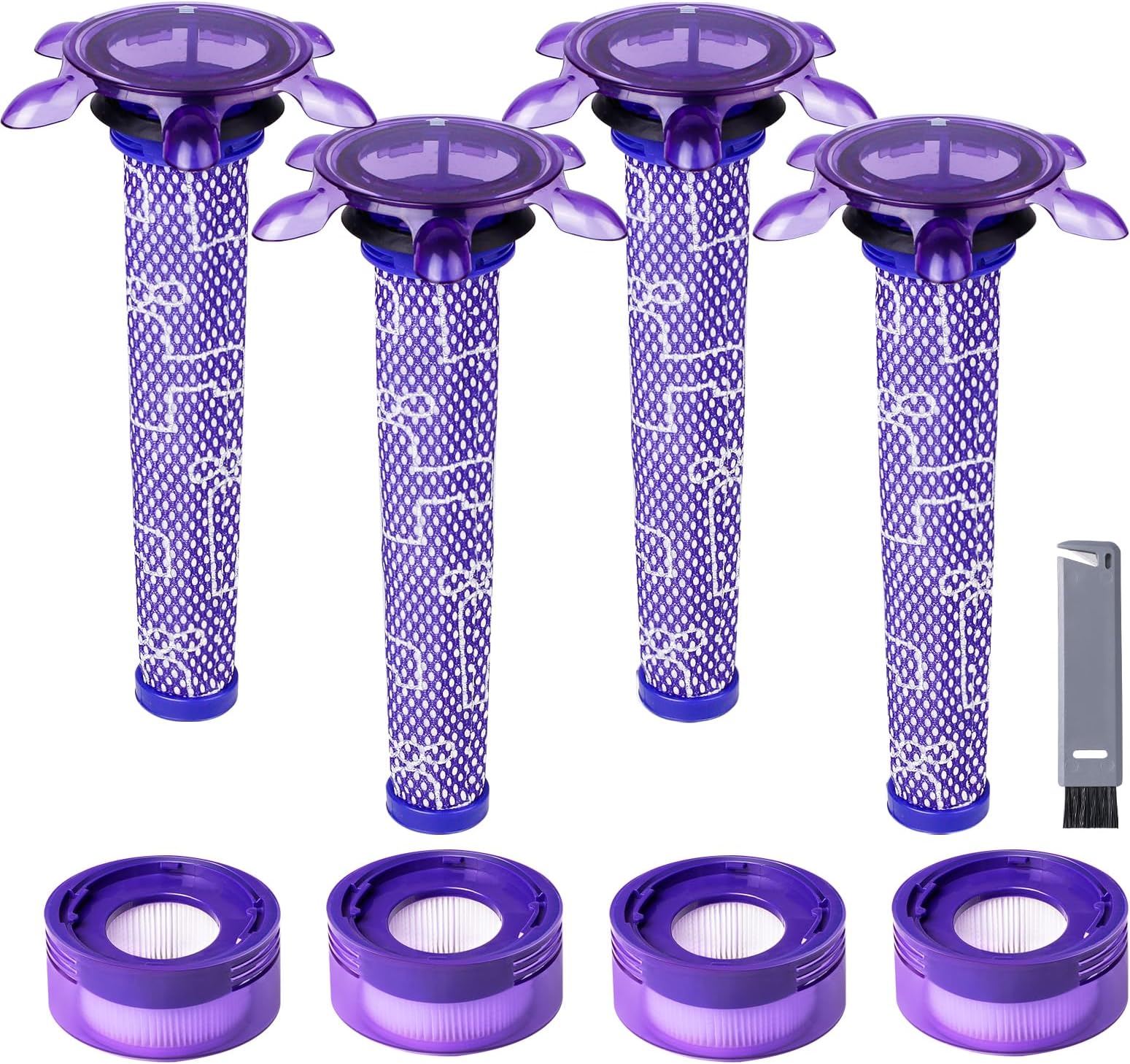 Amazon.com: Vacuum Filter Replacement Kit for Dyson V7, V8 Animal, V8 ...
