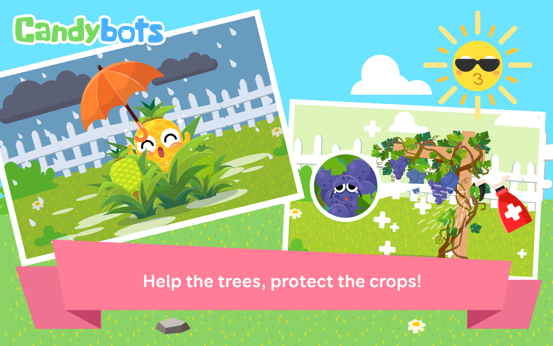 Candybots Fruits Farm 🍉 Kids Gardening - App on Amazon Appstore