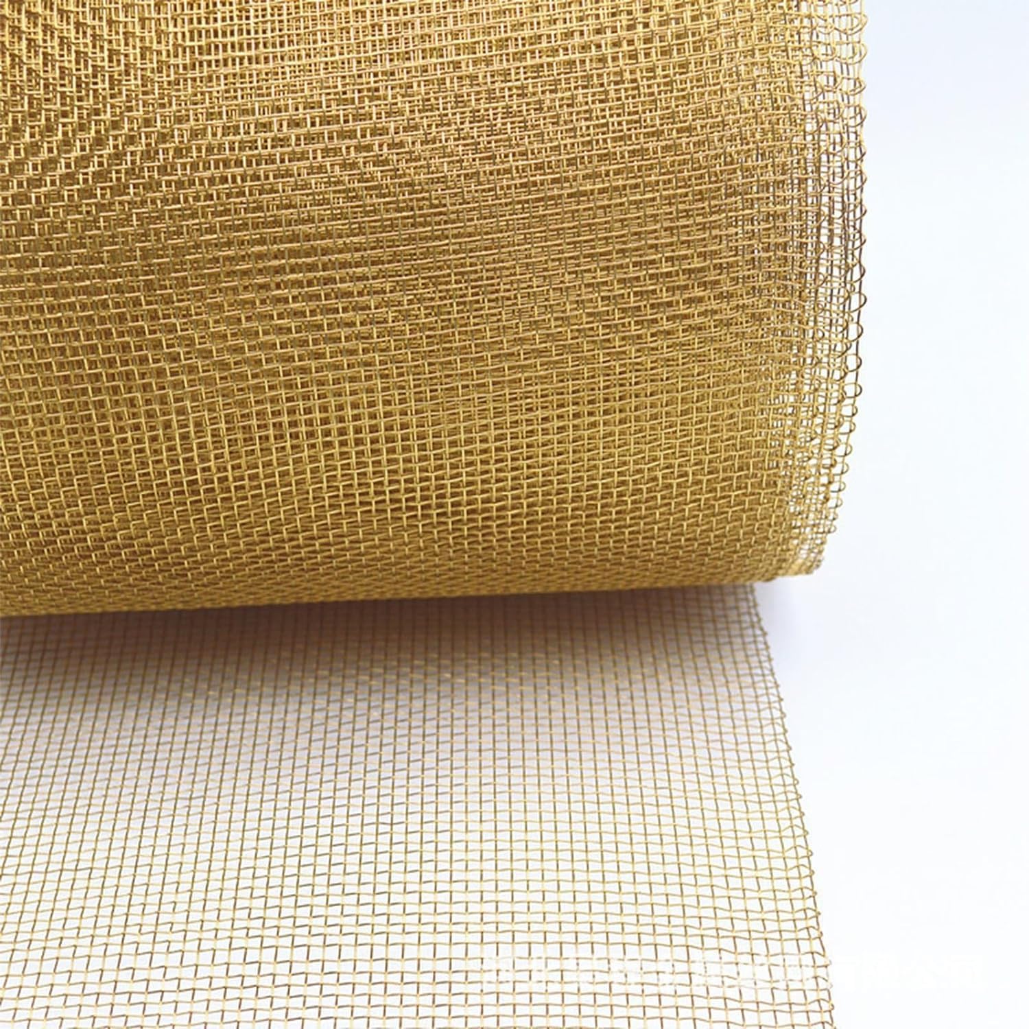 Amazon.com: KomNWF LXXW Copper Mesh Cloth Brass Mesh, 10-200mesh Yellow ...