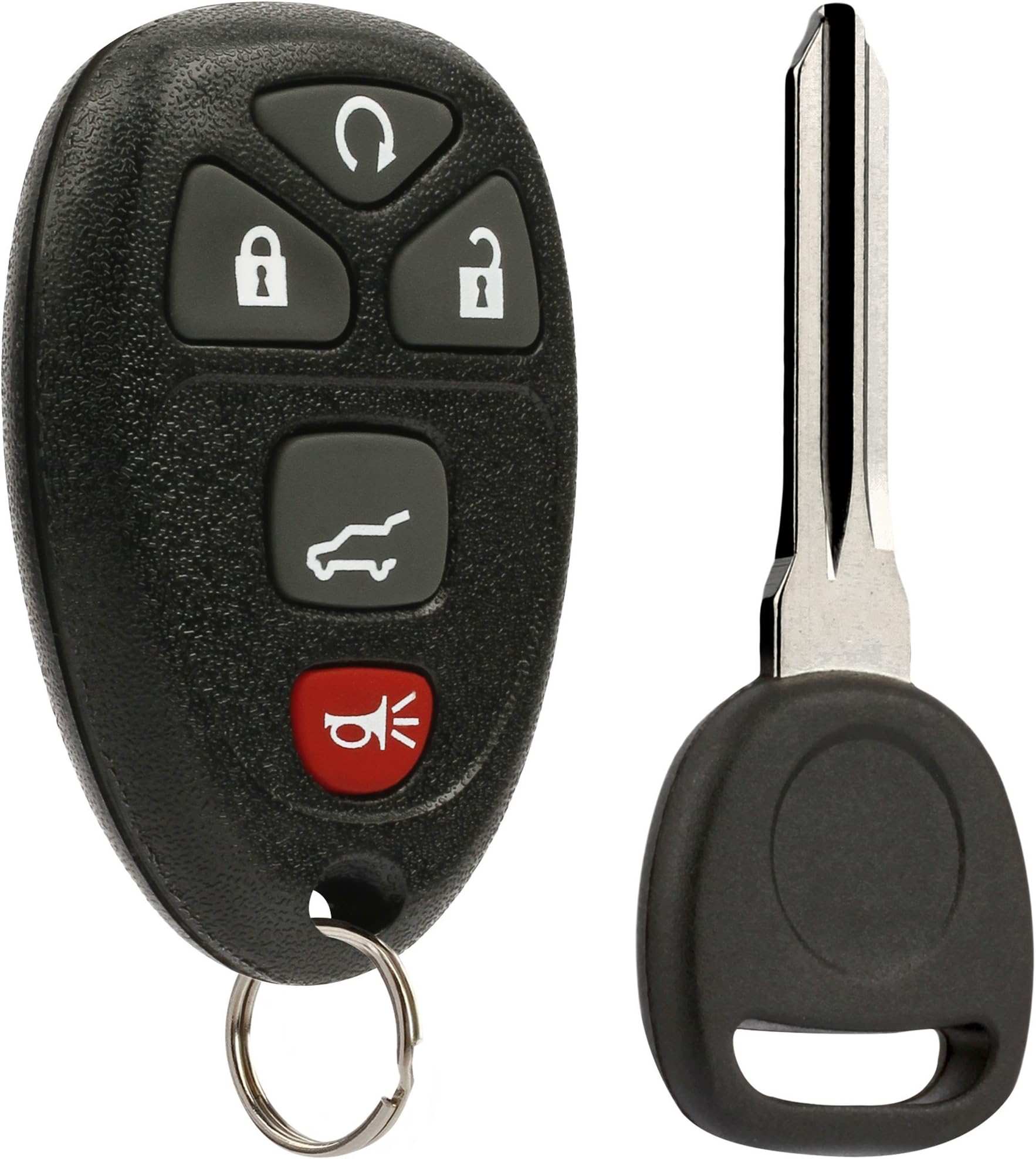 Amazon.com: Key Fob Keyless Entry Remote with Ignition Key fits Chevy ...