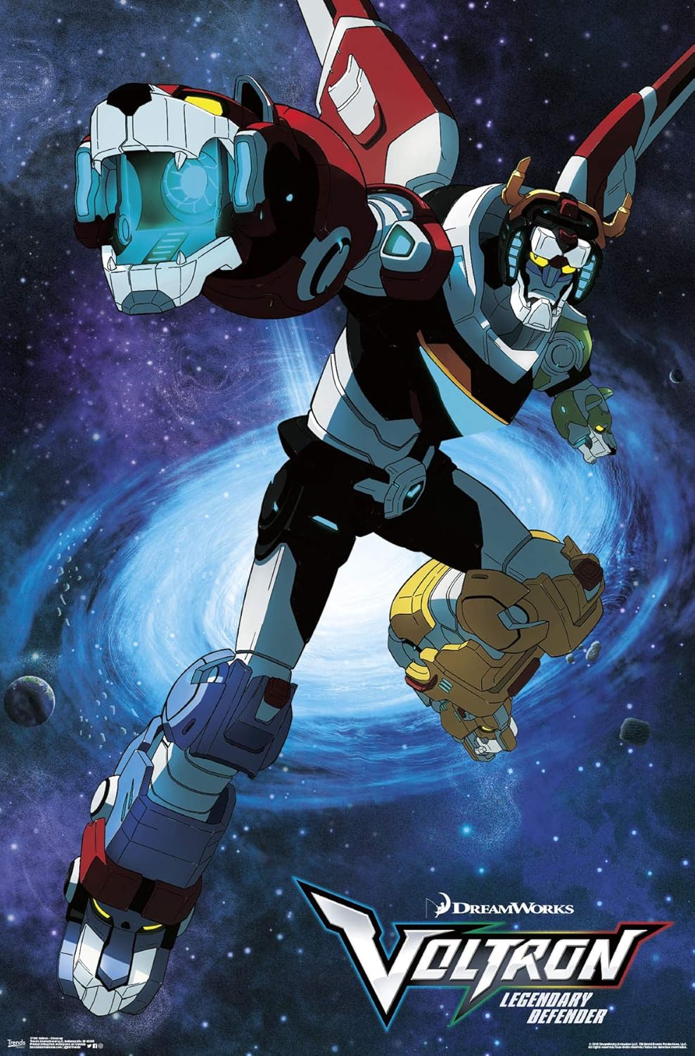 Amazon.com: Trends International Voltron - Close-up Wall Poster, 22.375 ...