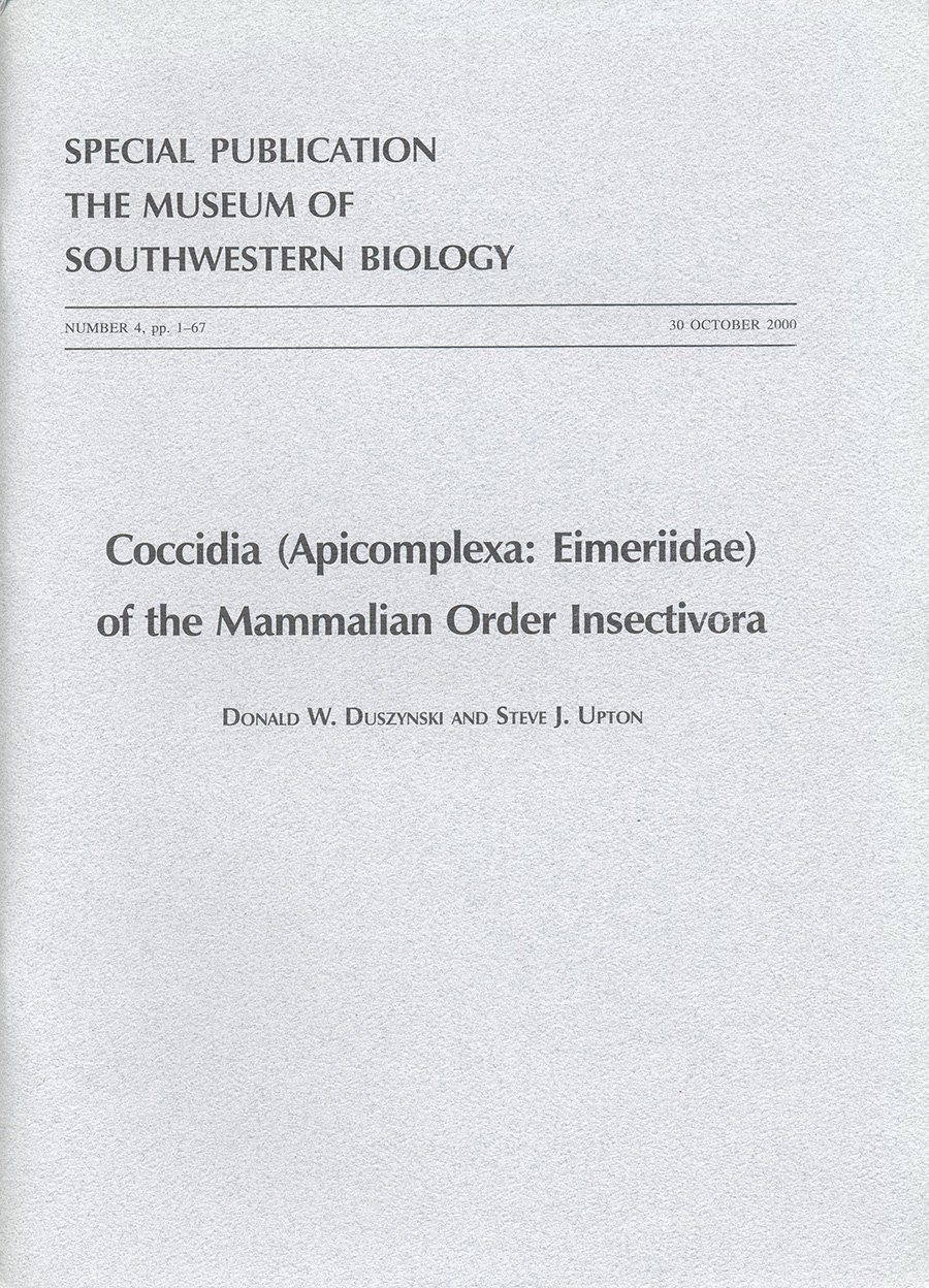 Amazon.com: Coccidia (Apicomplexa:Eimeriidae) of the Mammalian Order ...