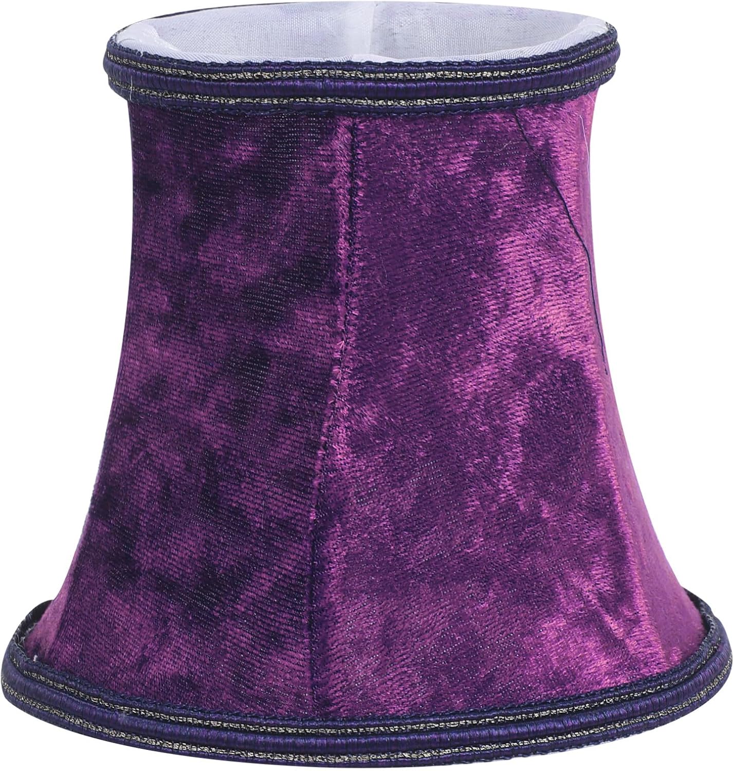 Hemobllo Small Clip On Lamp Shade - Chandelier Lamp Shade Velvet Fabric ...