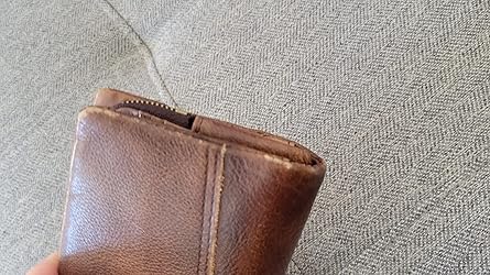 LETEULO Women's RFID Blocking Clasp Wallet Vintage Hand Rubbing Leather ...