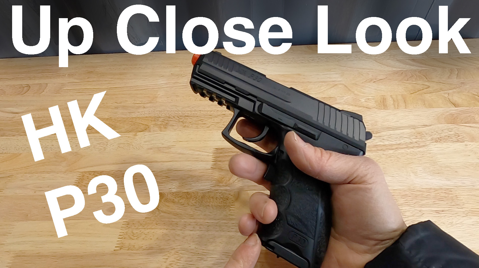 Watch UP CLOSE LOOK Umarex H&K P30 Airsoft Pistol on Amazon Live