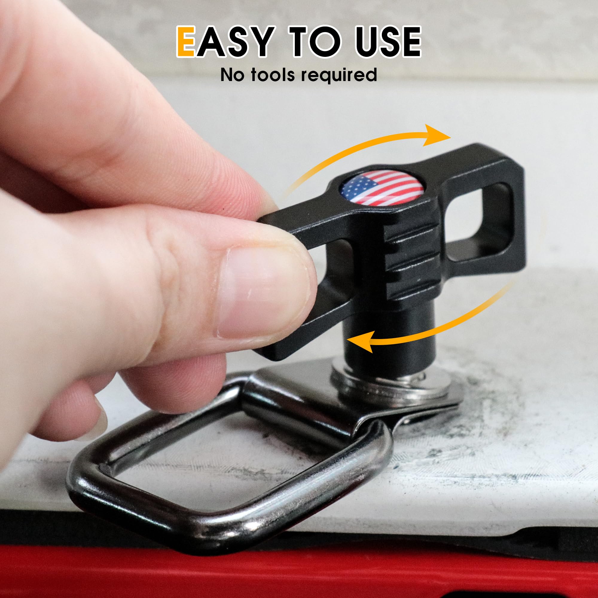 Hardtop Removal Tools BESTAOO Hardtop Quick Removal Thumb Screws - 6 ...
