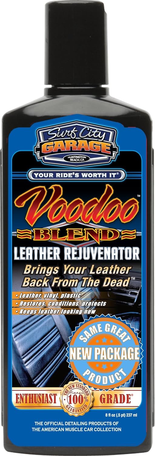 Surf City Garage 491 Voodoo Blend Leather Rejuvenator - 8 oz., Leather ...