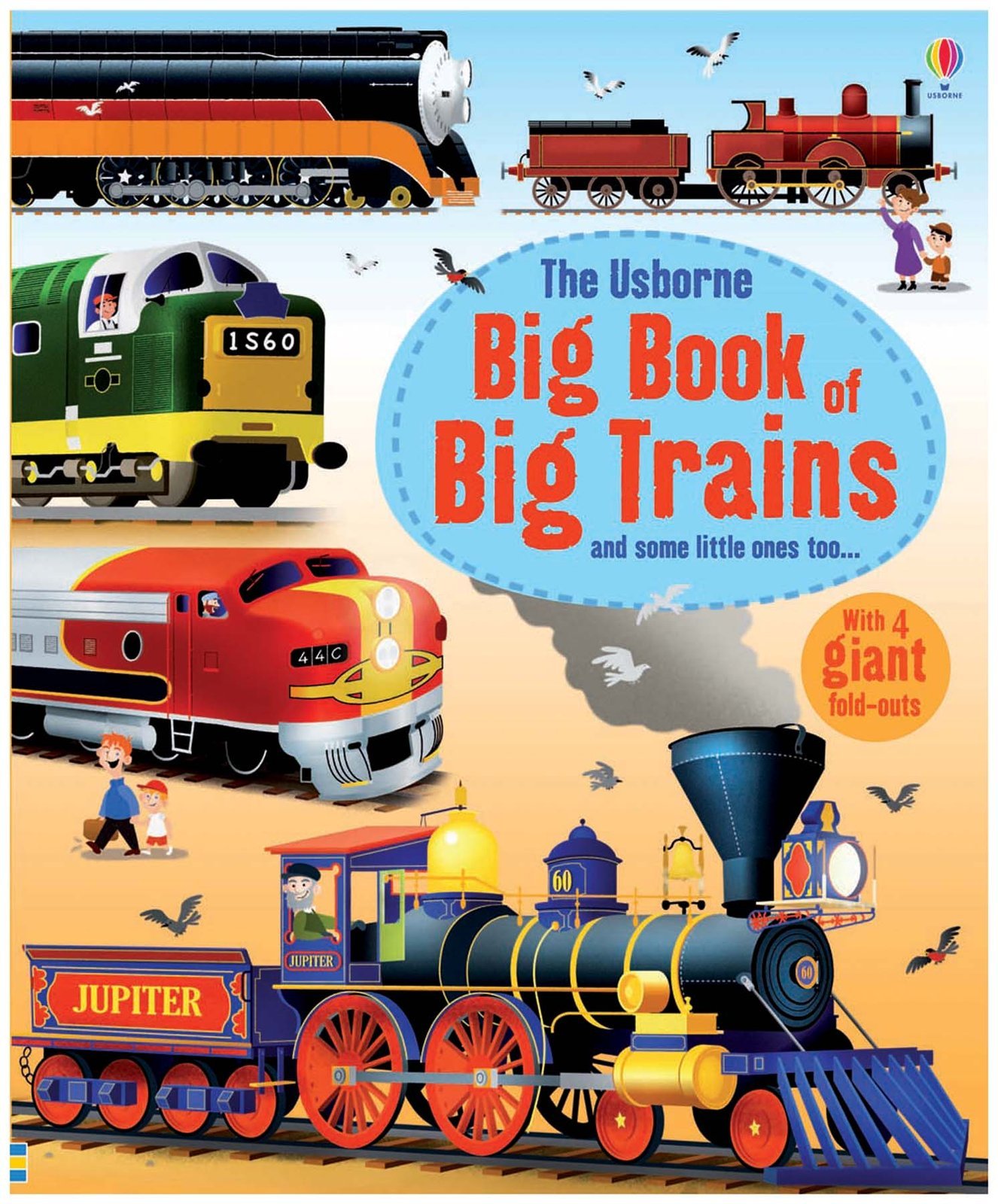 Amazon.co.jp: Usborne Big Book of Big Trains (Big Books) : 本