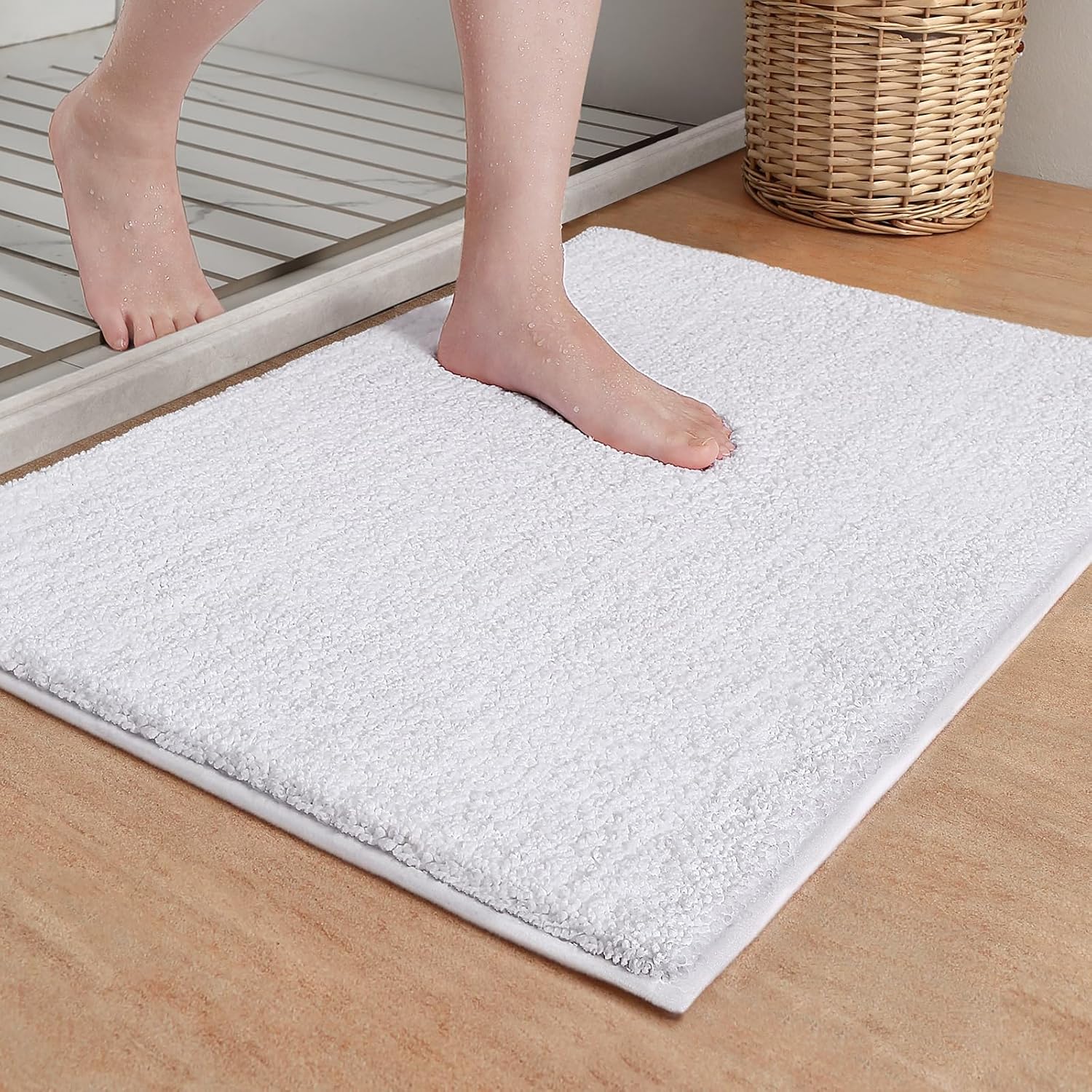 Amazon.com: Color G Bath Mat Set 2 Piece- Non Slip, Absorbent, Soft ...