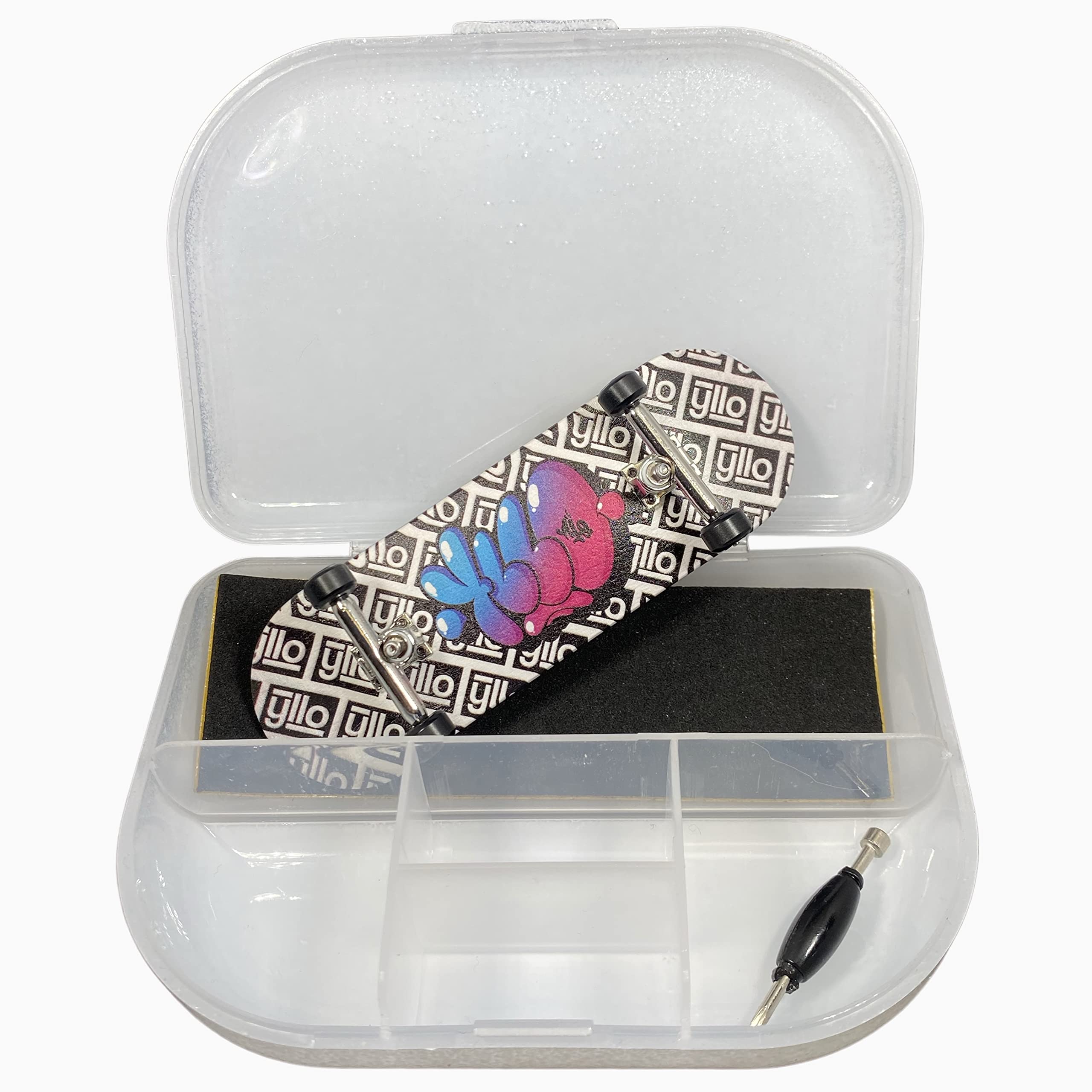 Buy Yllo Simon Dee Complete 5 Ply Wood 100mm x 33mm Fingerboard with ...