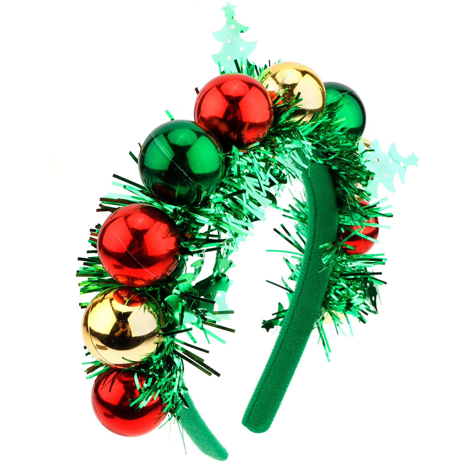 Amazon.com: Exacoo Christmas Headbands for Women Colorful Xmas Tree ...