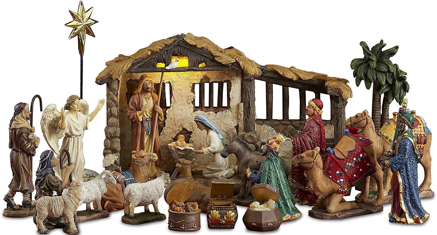 Amazon.com: 4.5" Standing Camel Figurine for Nativity Set | Traditional ...