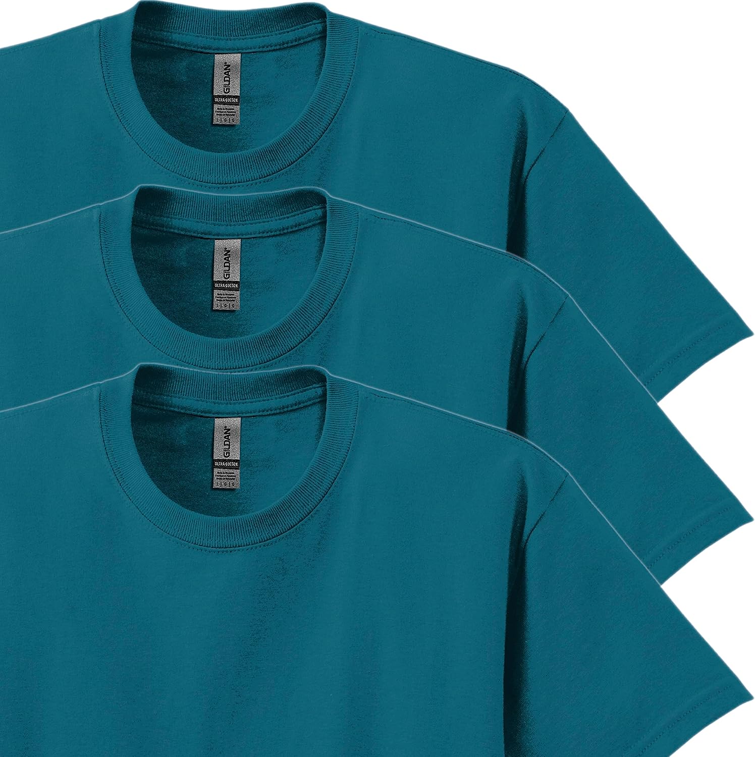 Gildan Unisex-Adult Ultra Cotton T-Shirt, Style G2000, Multipack