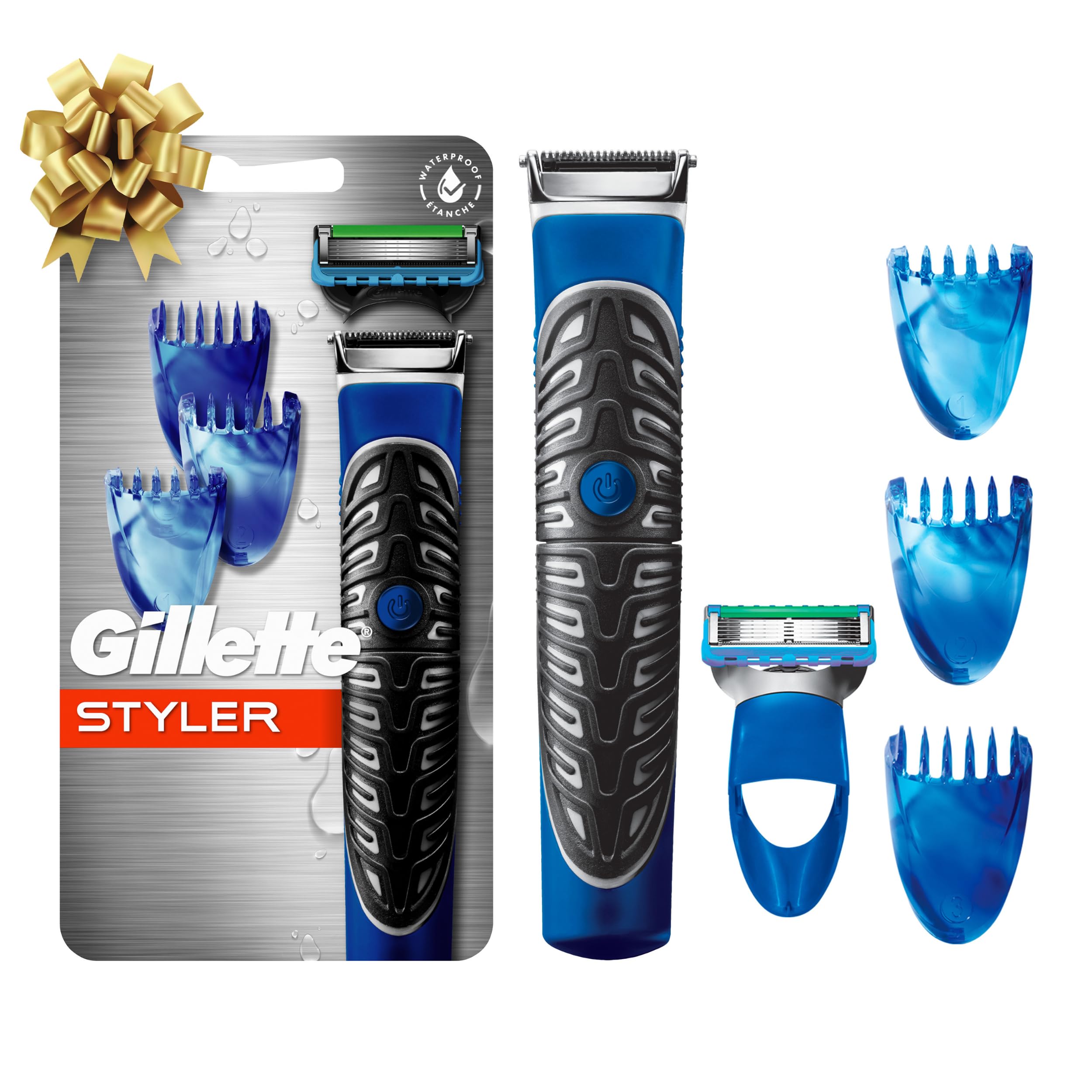 Gillette The All-Purpose Gillette Styler: Beard Trimmer, Razor & Edger ...