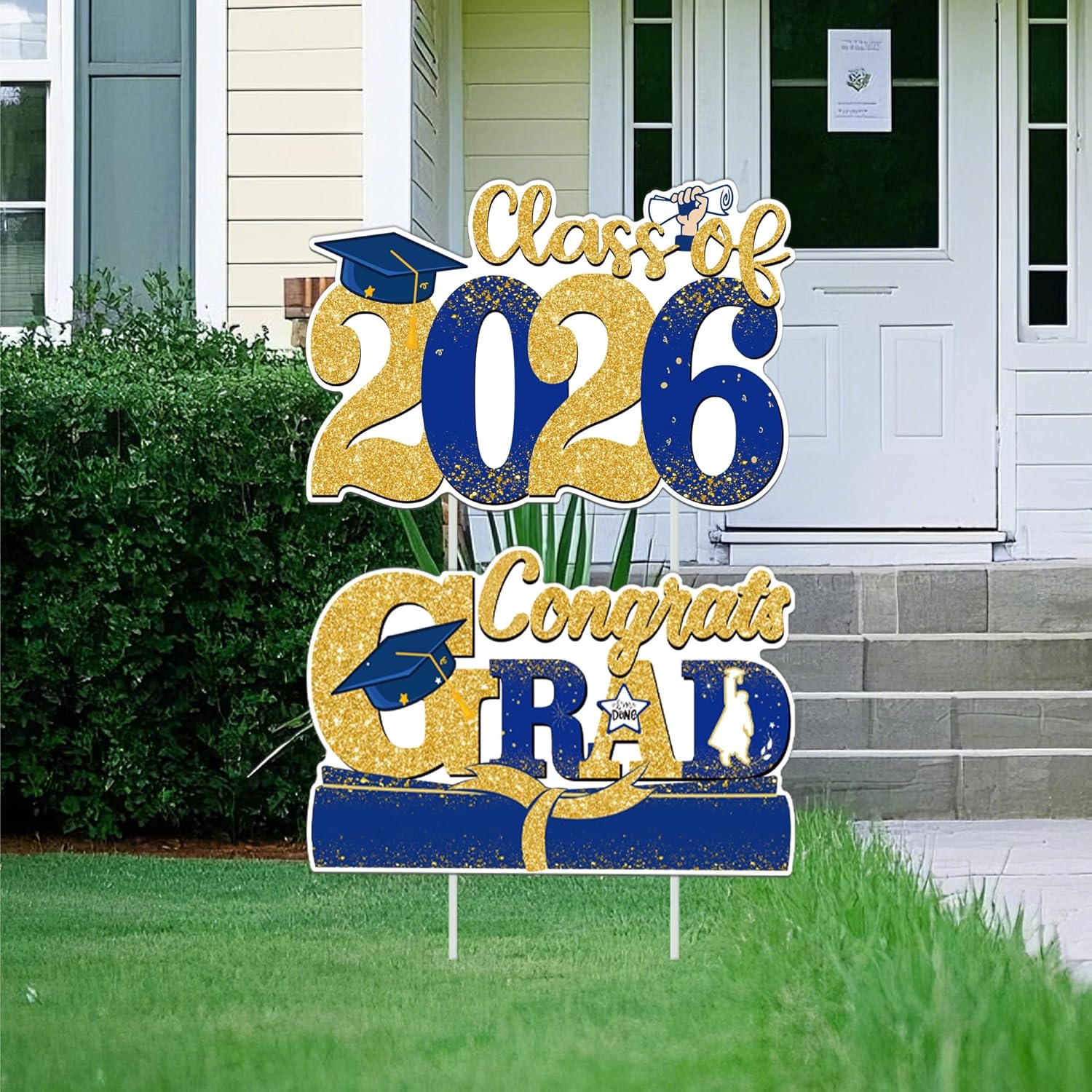 Amazon.com : Graduation Decorations Class of 2026, Large Size ...