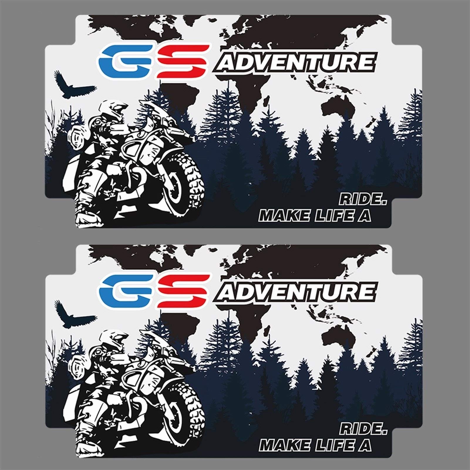 Buy Motorcycle Stickers protectors Motorcycle Sticker Trunk For BMW ...