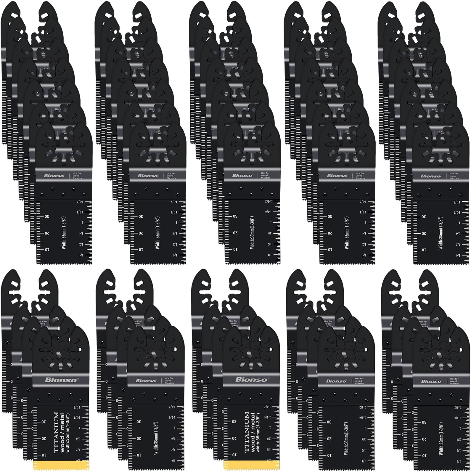 Rockwell RW8981K Sonicrafter Oscillating Multitool End Cut Blades with ...