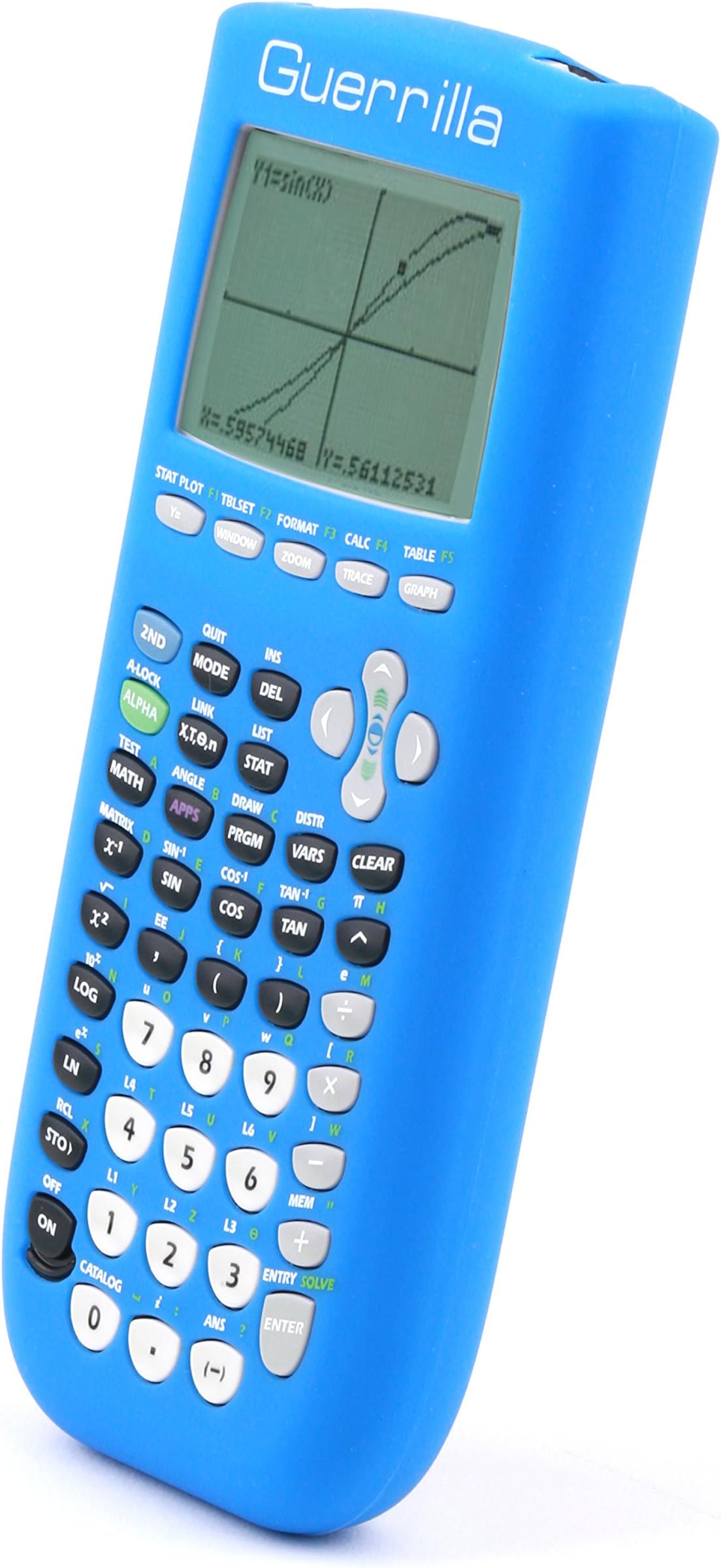 Amazon.com : Guerrilla Silicone Case for Texas Instruments Ti 84 Plus ...