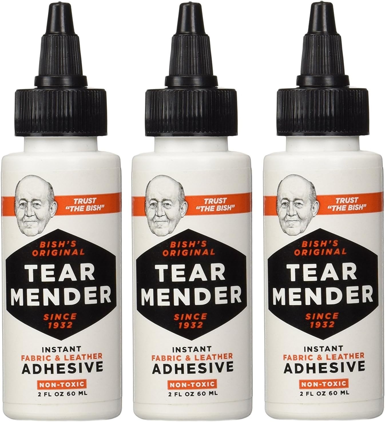 Amazon.com: Tear Mender - Instant Fabric and Leather Adhesive - 6 fluid ...