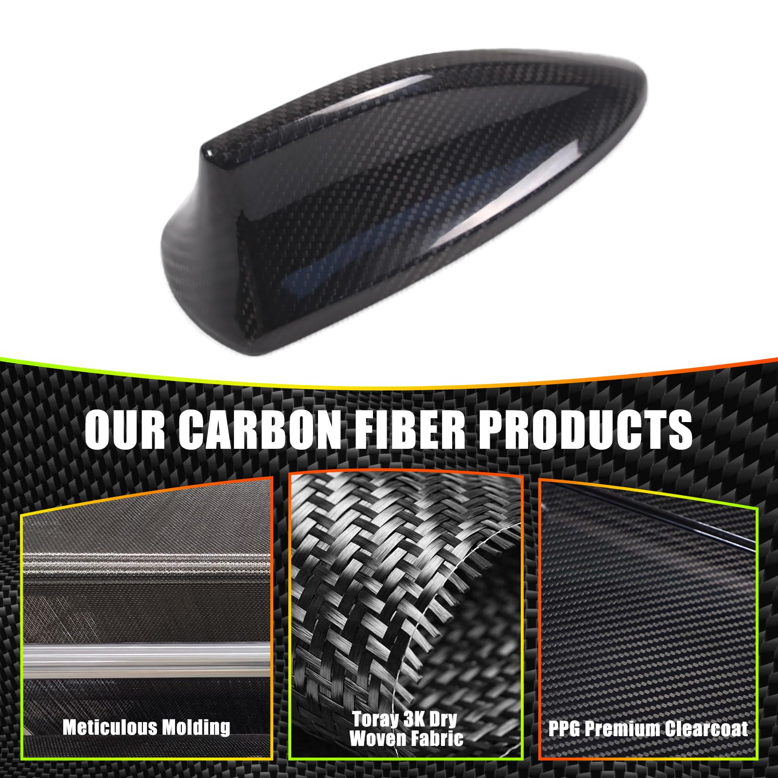 Toyota Matrix Accessories Elens Store Carbon Fiber Car Exterior ...