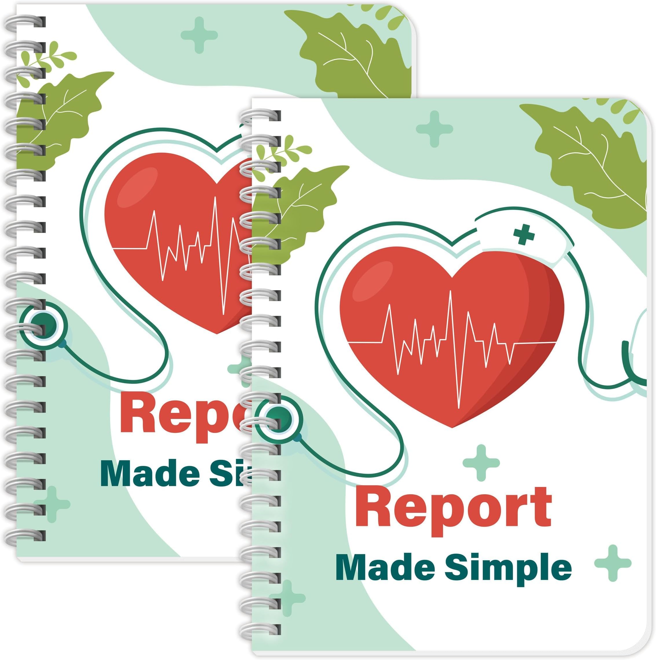 Amazon.com : Nurse Report Sheet Notebook (Full-Page Edition) - 8.5”x11 ...